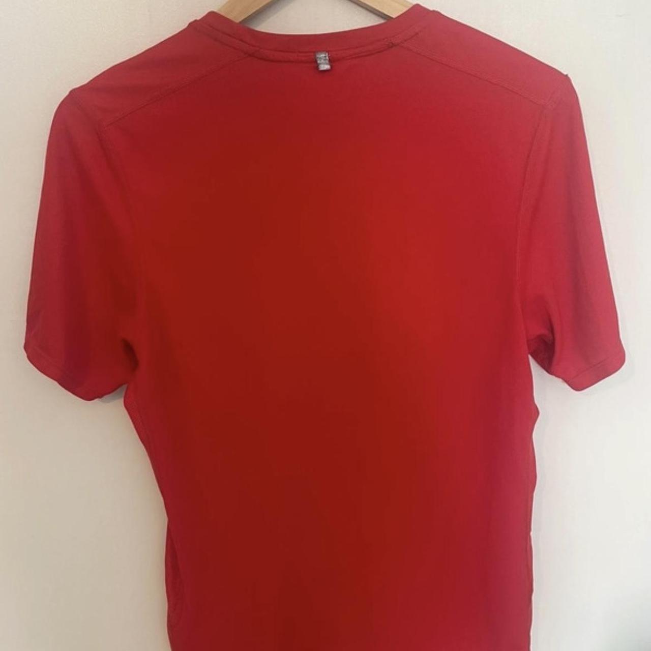 Nike dri fit red run t shirt in great condition. Uk... - Depop