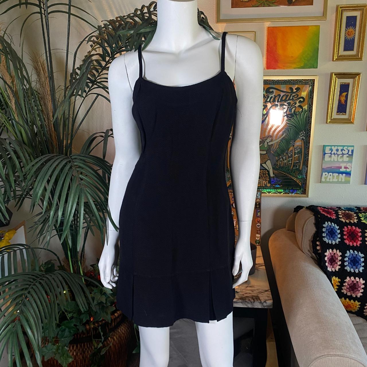 Vintage french connection black mini dress Great... - Depop