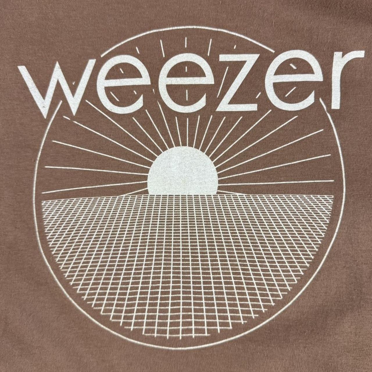 Weezer Band T-Shirt Size Large Pit to pit:... | Depop
