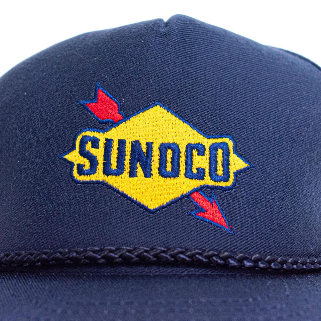 Vintage 90s Sunoco Gas Rope SnapBack Hat *in... - Depop
