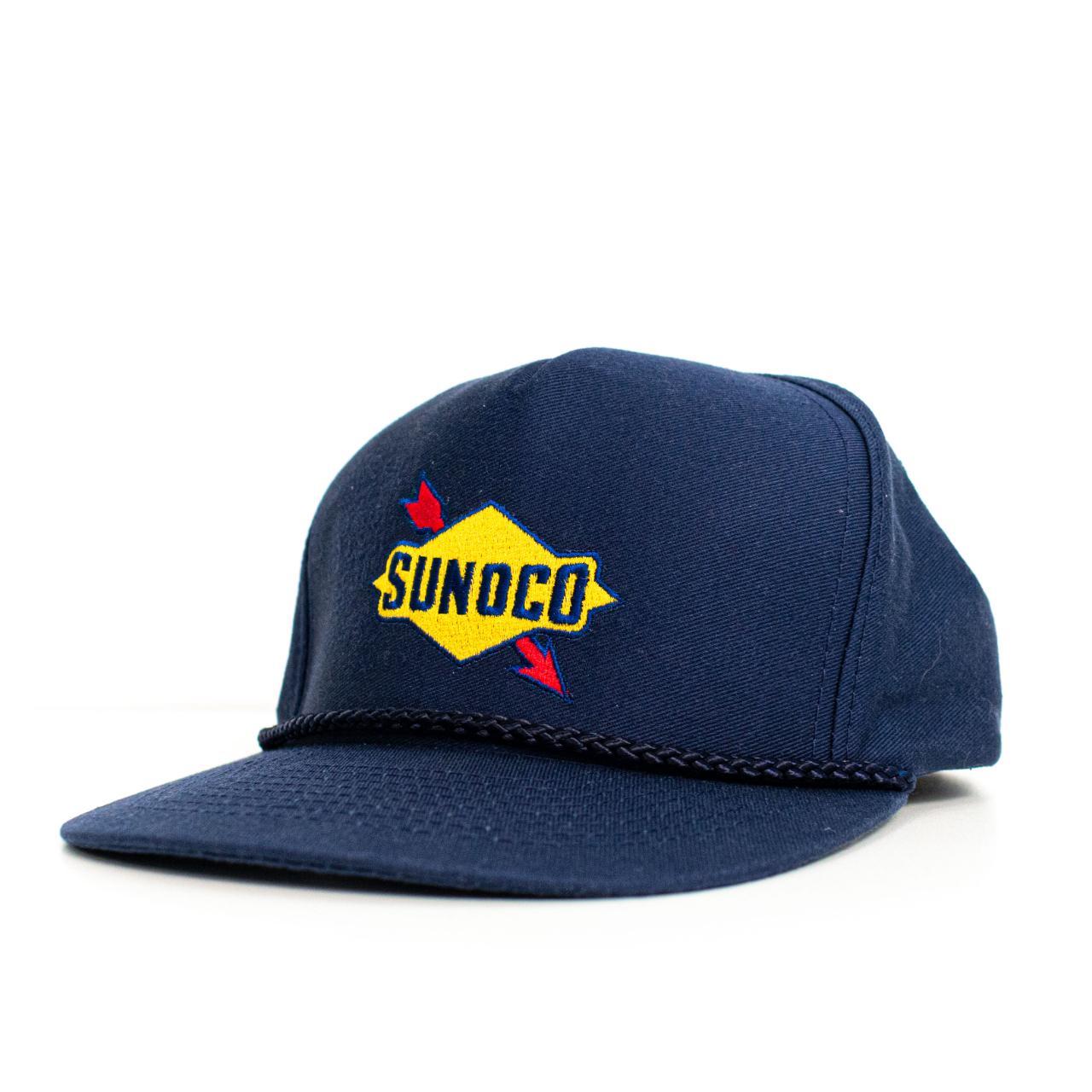 Vintage 90s Sunoco Gas Rope SnapBack Hat *in... - Depop