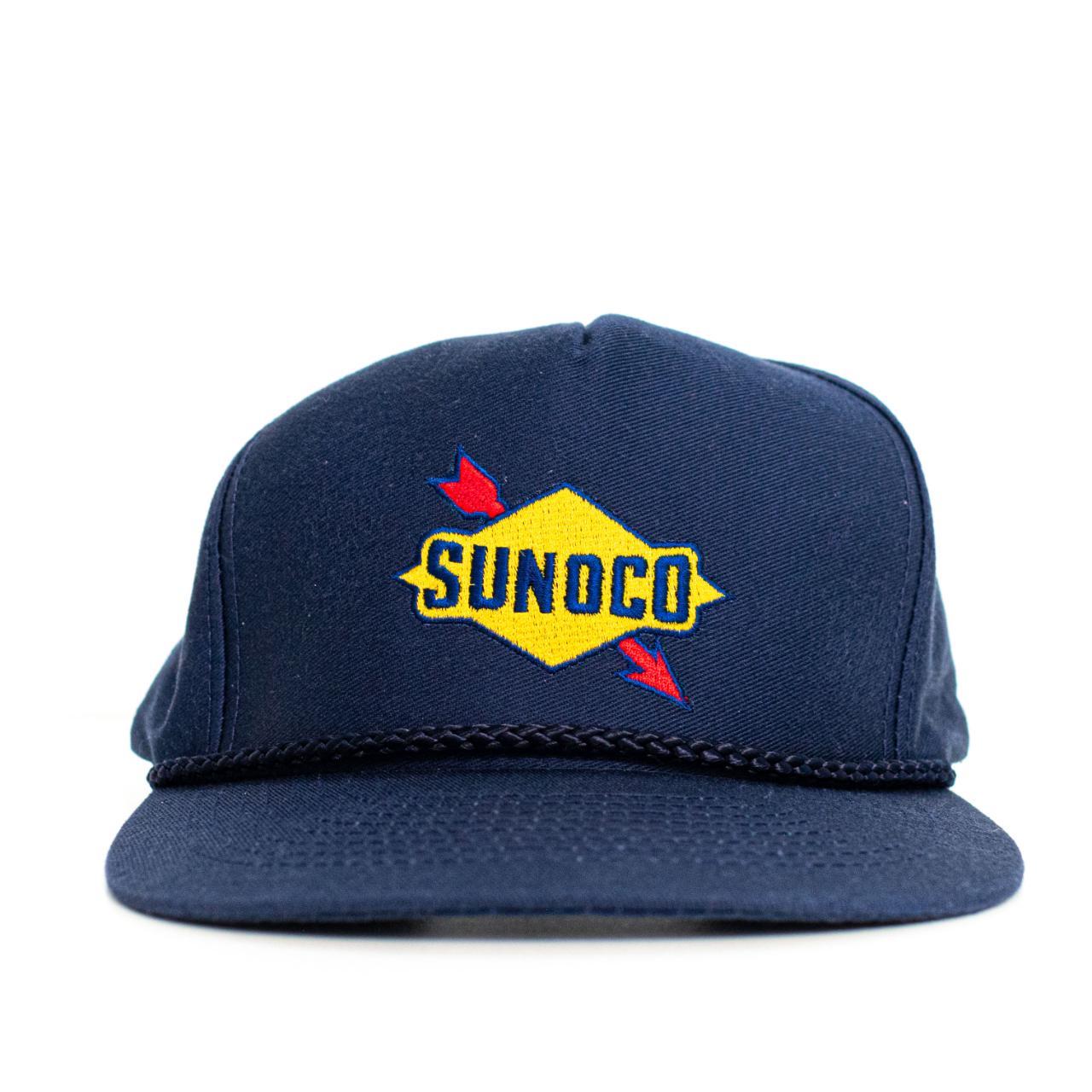 Vintage 90s Sunoco Gas Rope SnapBack Hat *in... - Depop