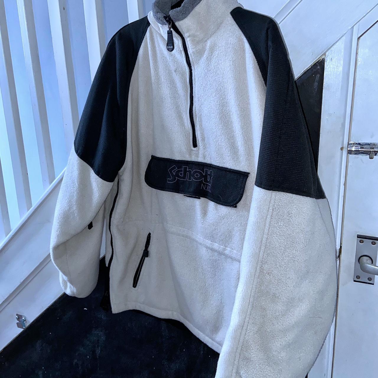 Schott NYC 1/4 Zip Anorak / fleece / ski... - Depop