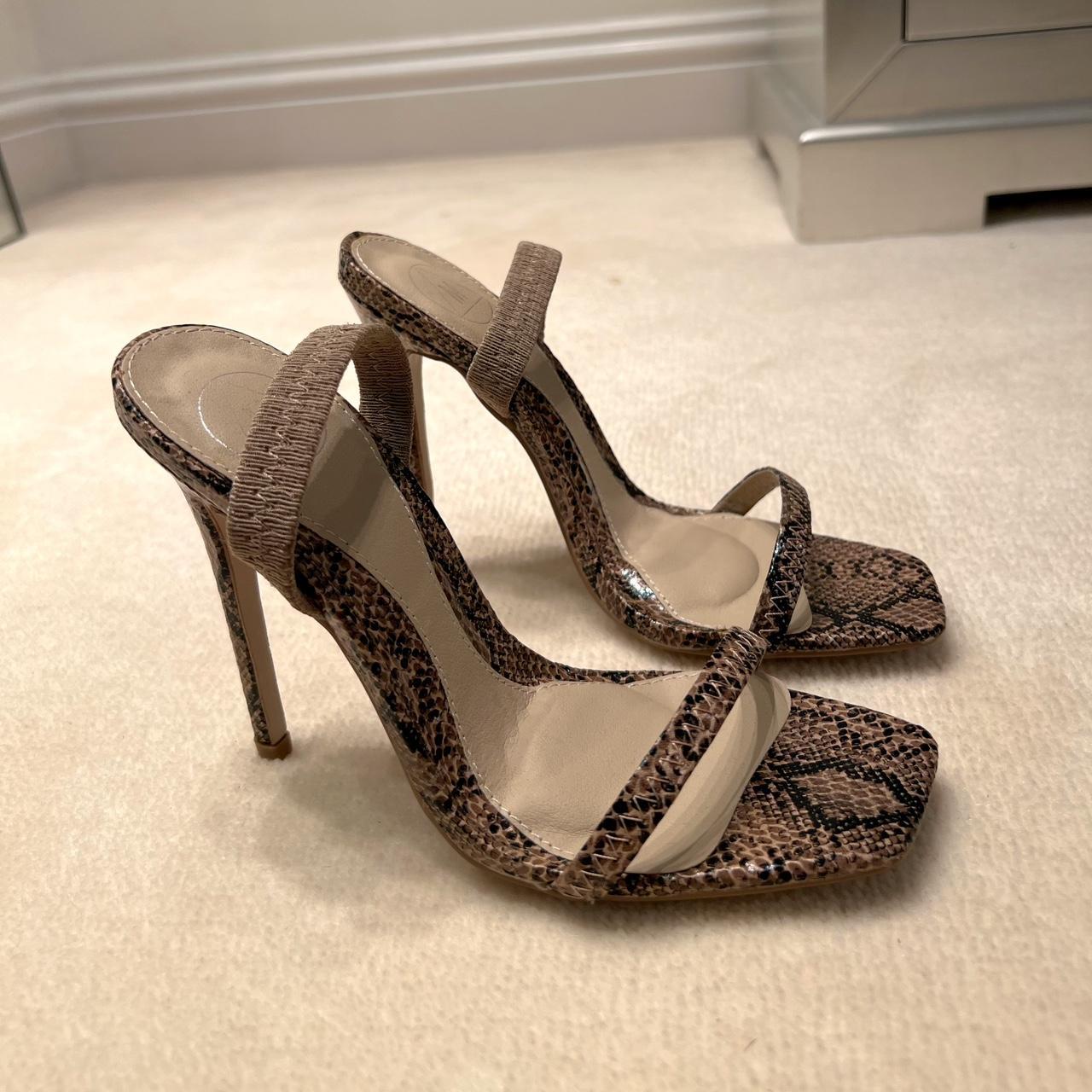 Missguided Women's Brown Sandals | Depop