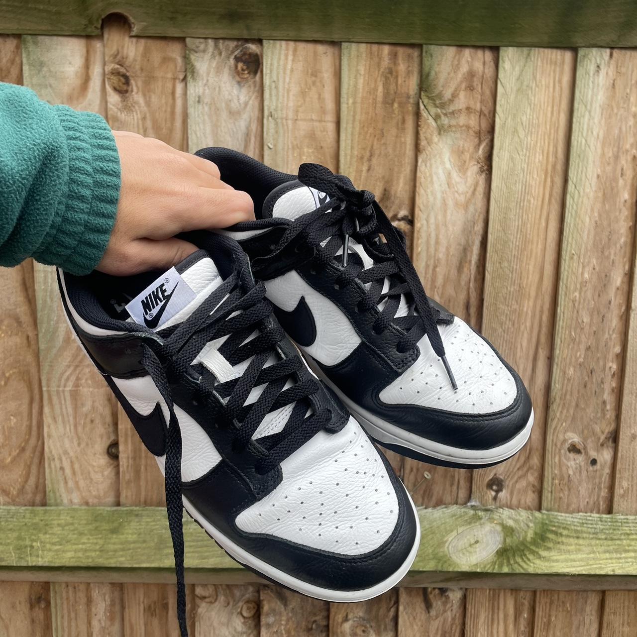 Nike dunk low ‘panda’ custom - condition 8/10 - Depop