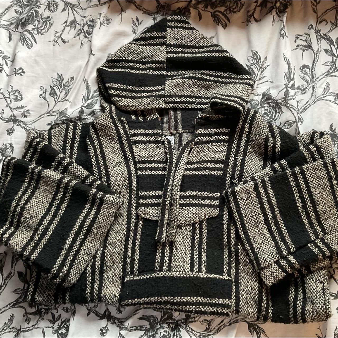 Baja / drug rug hoodie Size L & no stretch Only worn... - Depop