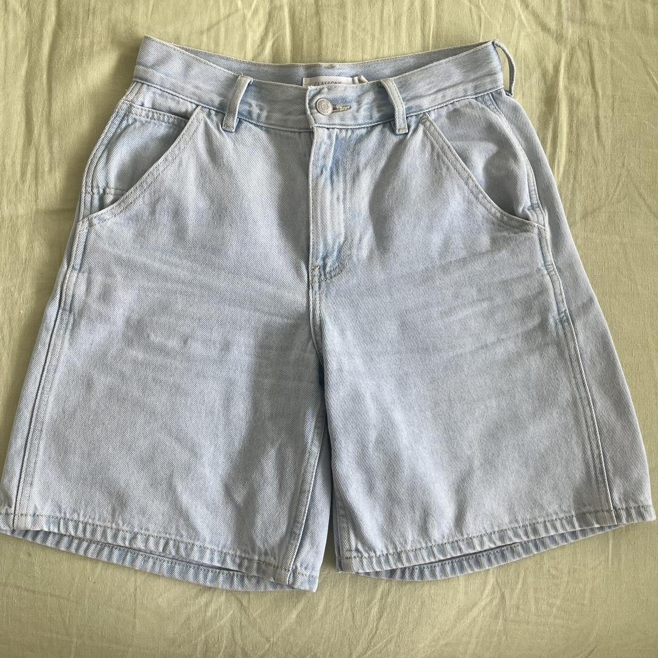 Glassons Jorts Light blue denim - Depop