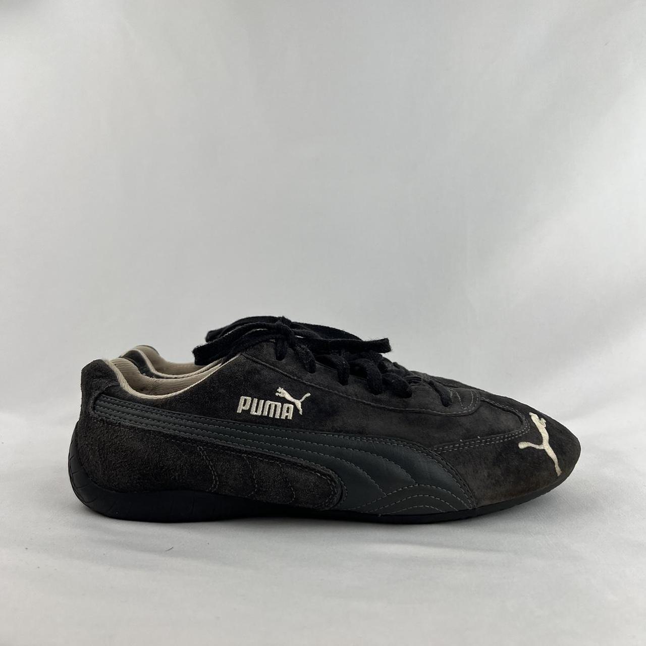 PUMA SPEEDCAT Vintage 00s navy / dark grey suede... - Depop