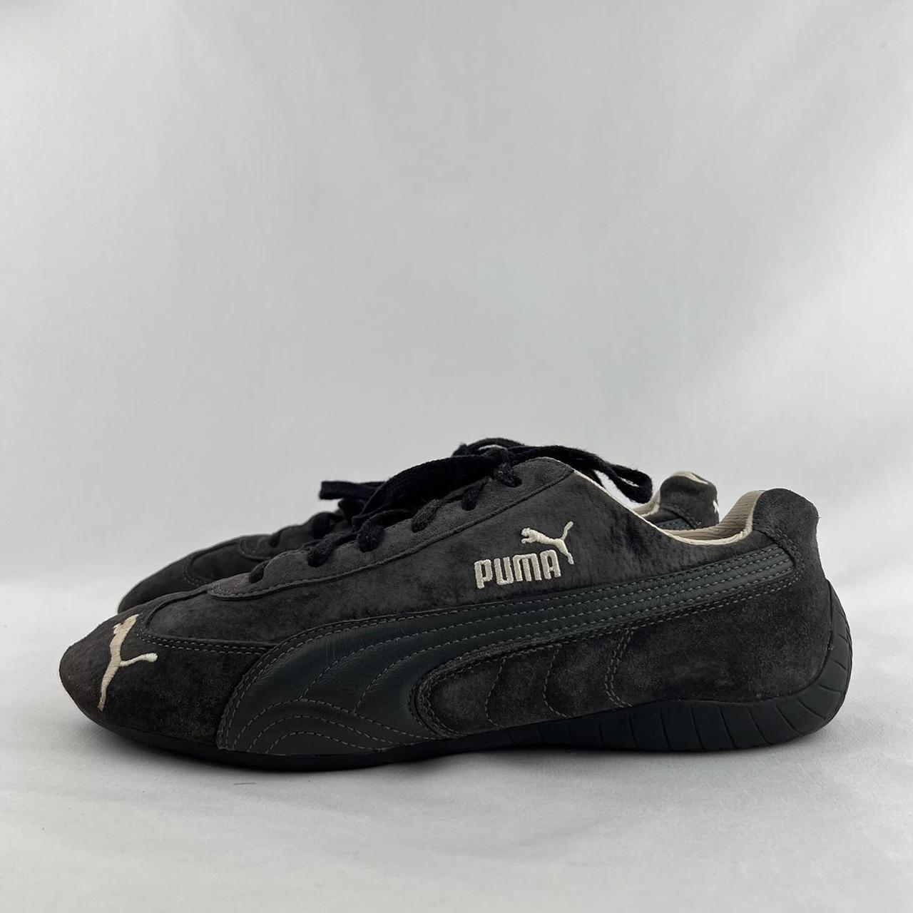 PUMA SPEEDCAT Vintage 00s navy / dark grey suede... - Depop