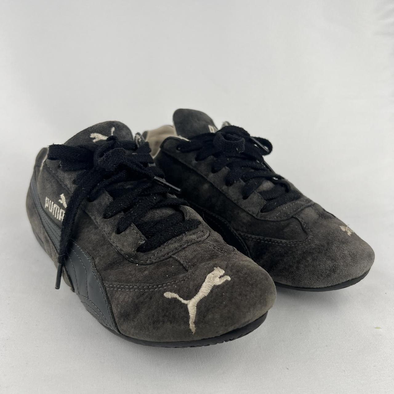 PUMA SPEEDCAT Vintage 00s navy / dark grey suede... - Depop