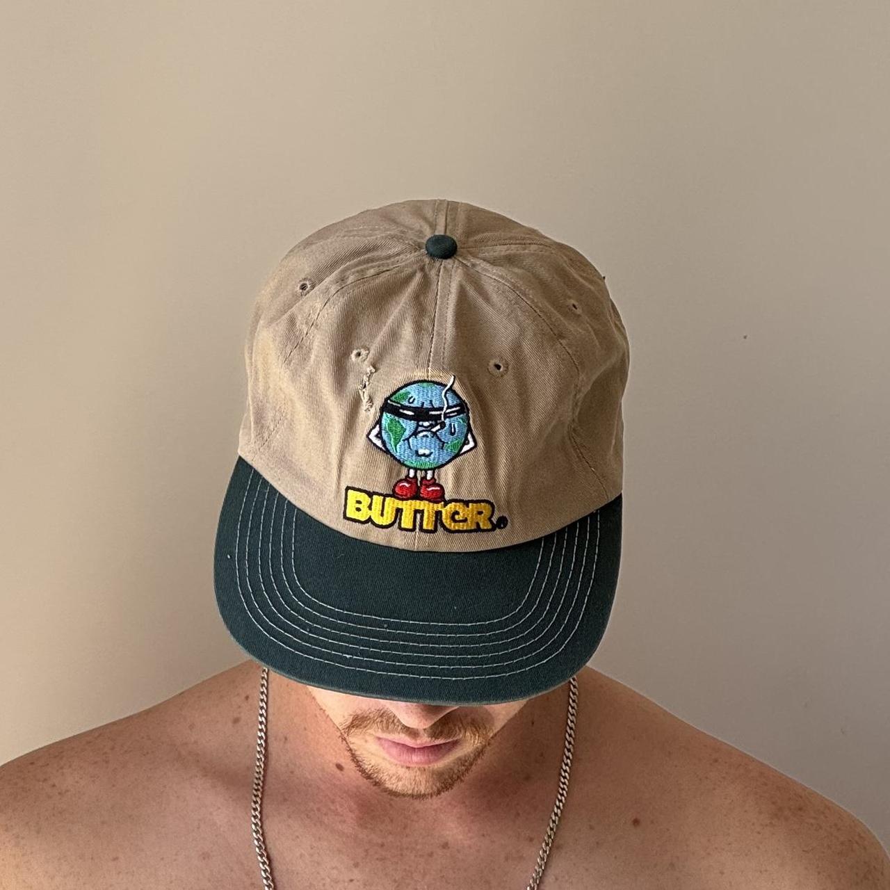 BUTTER HAT super cool butter hat just never gets... - Depop