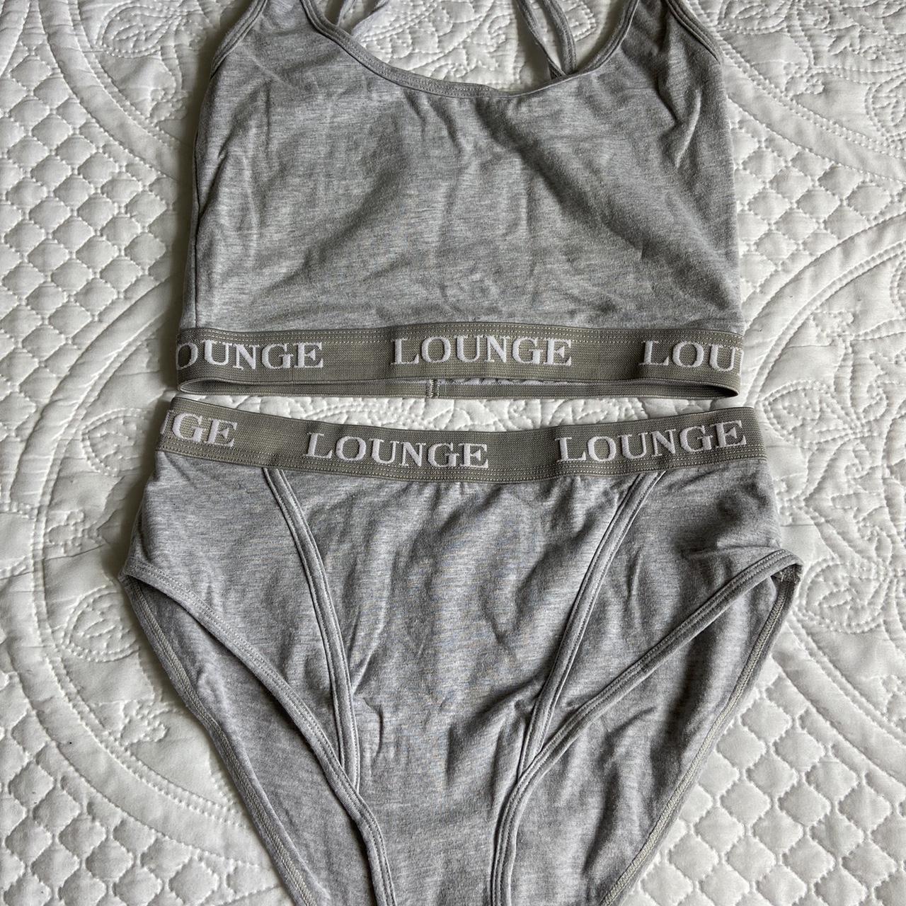 Lounge Basic Bralet set Size S Hardy worn! - Depop