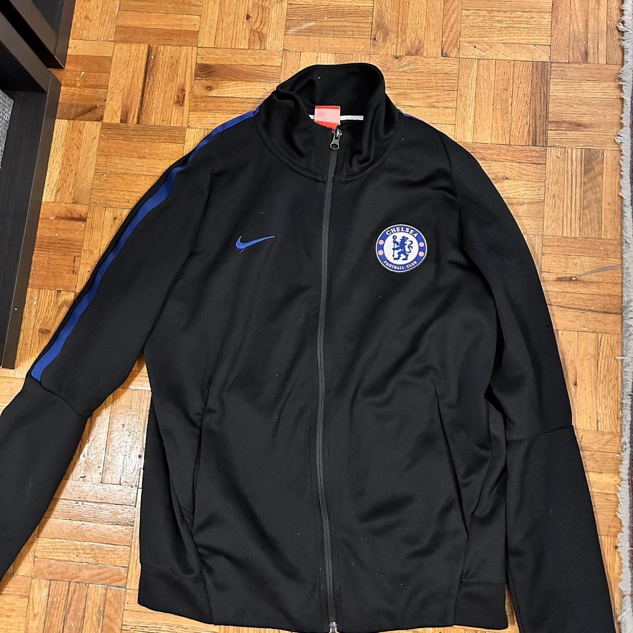 Nike Chelsea FC track jacket Says Chelsea fc in... - Depop