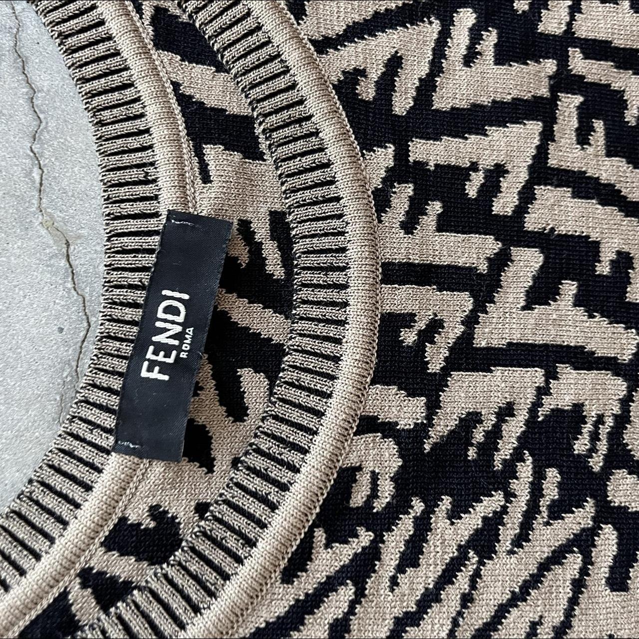 Monogram fendi tank top Singlet Super cute piece ... - Depop