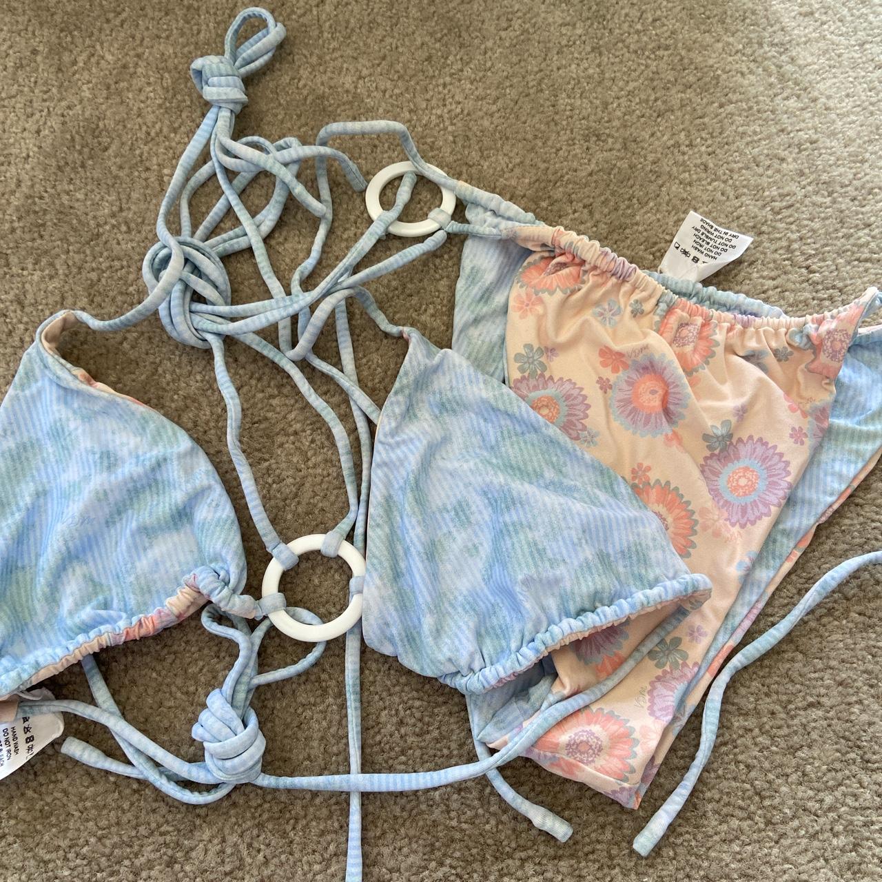 VDM the Label Reversible Bikinis Top Size XL Bottoms... - Depop