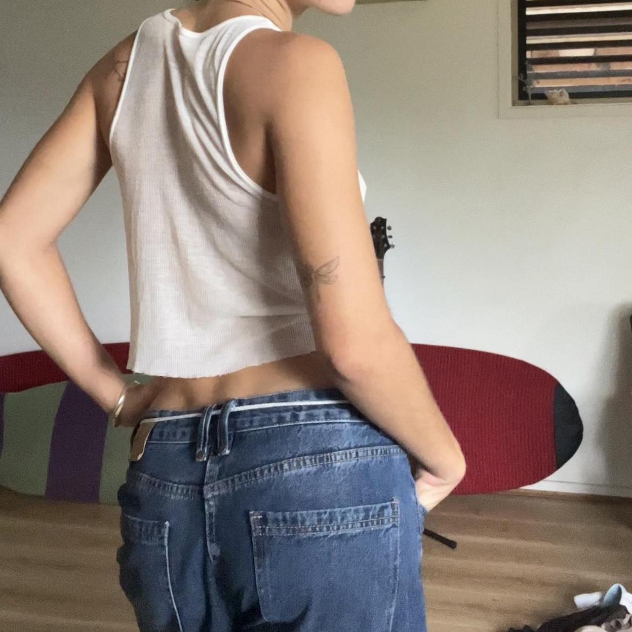 cutest sheer white singlet nicest and softest... | Depop