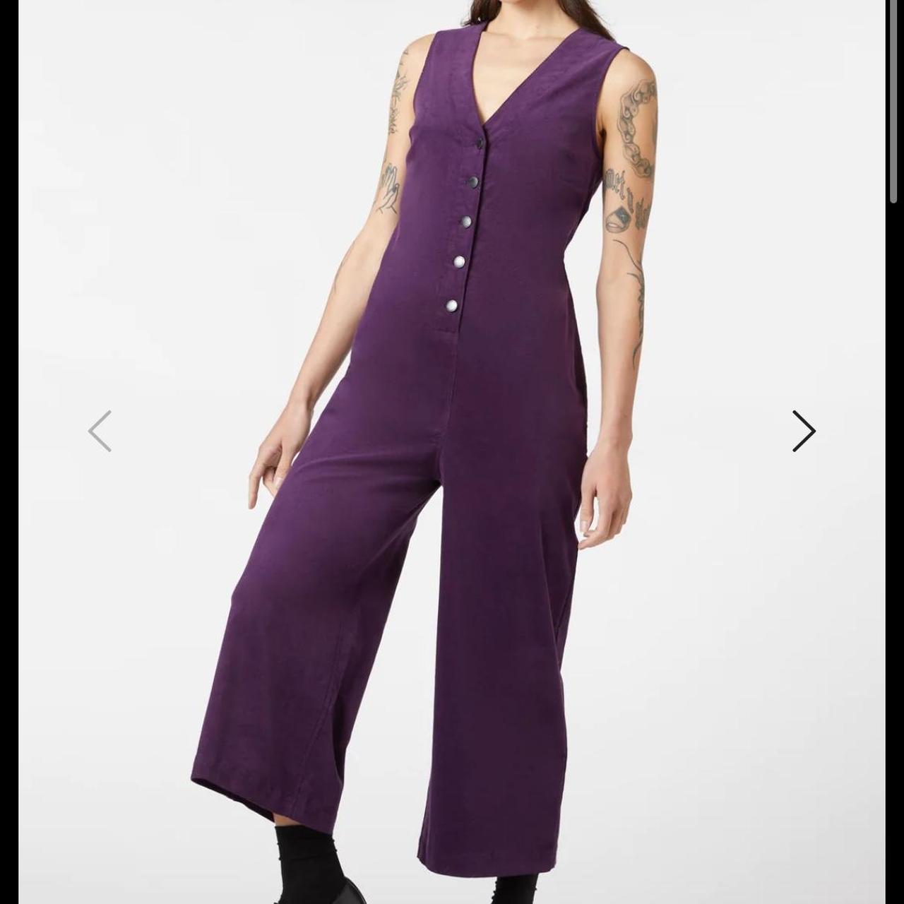 Dangerfield purple overalls Size 20 BNWT, never... - Depop