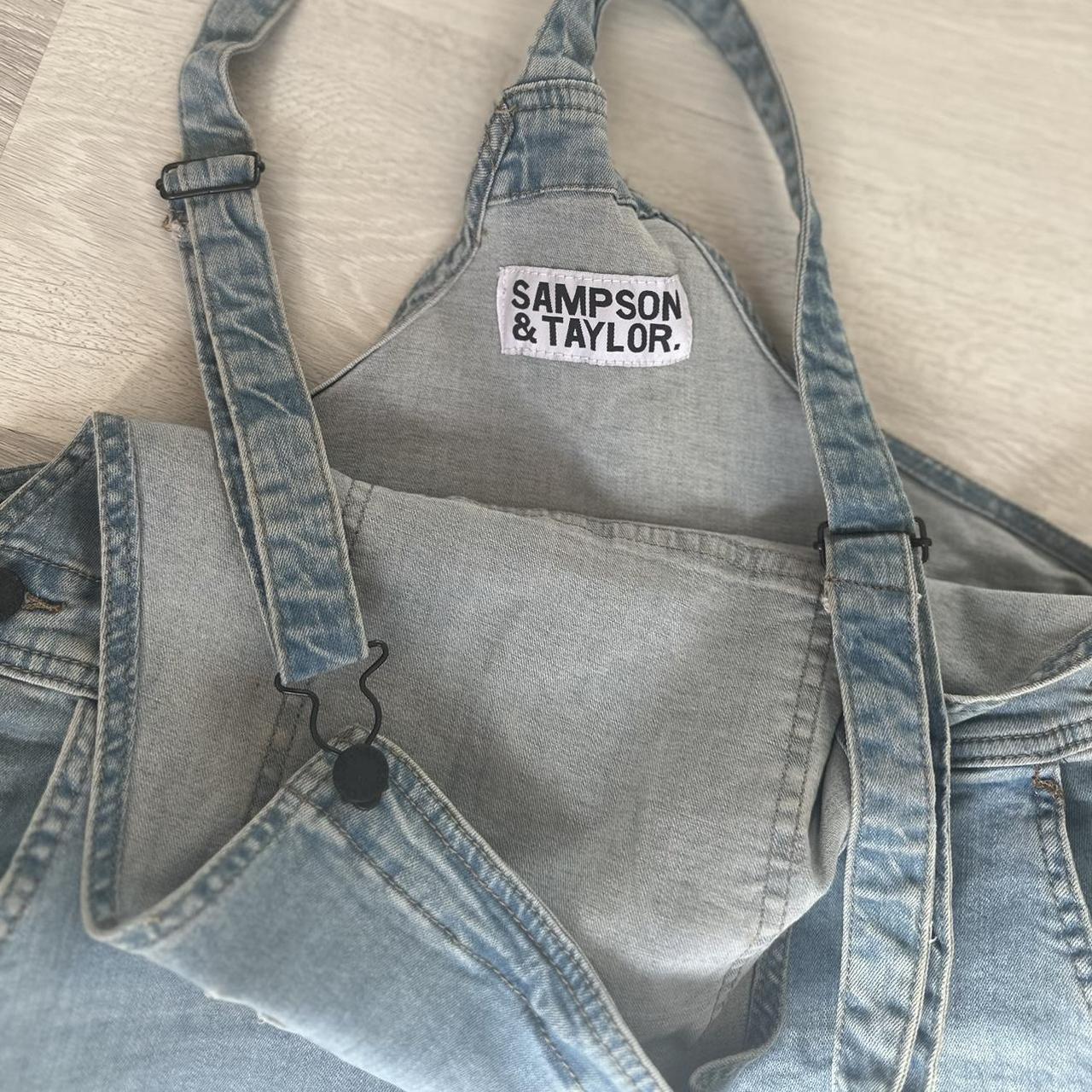 Sampson & Taylor denim overalls Have been cut into... - Depop