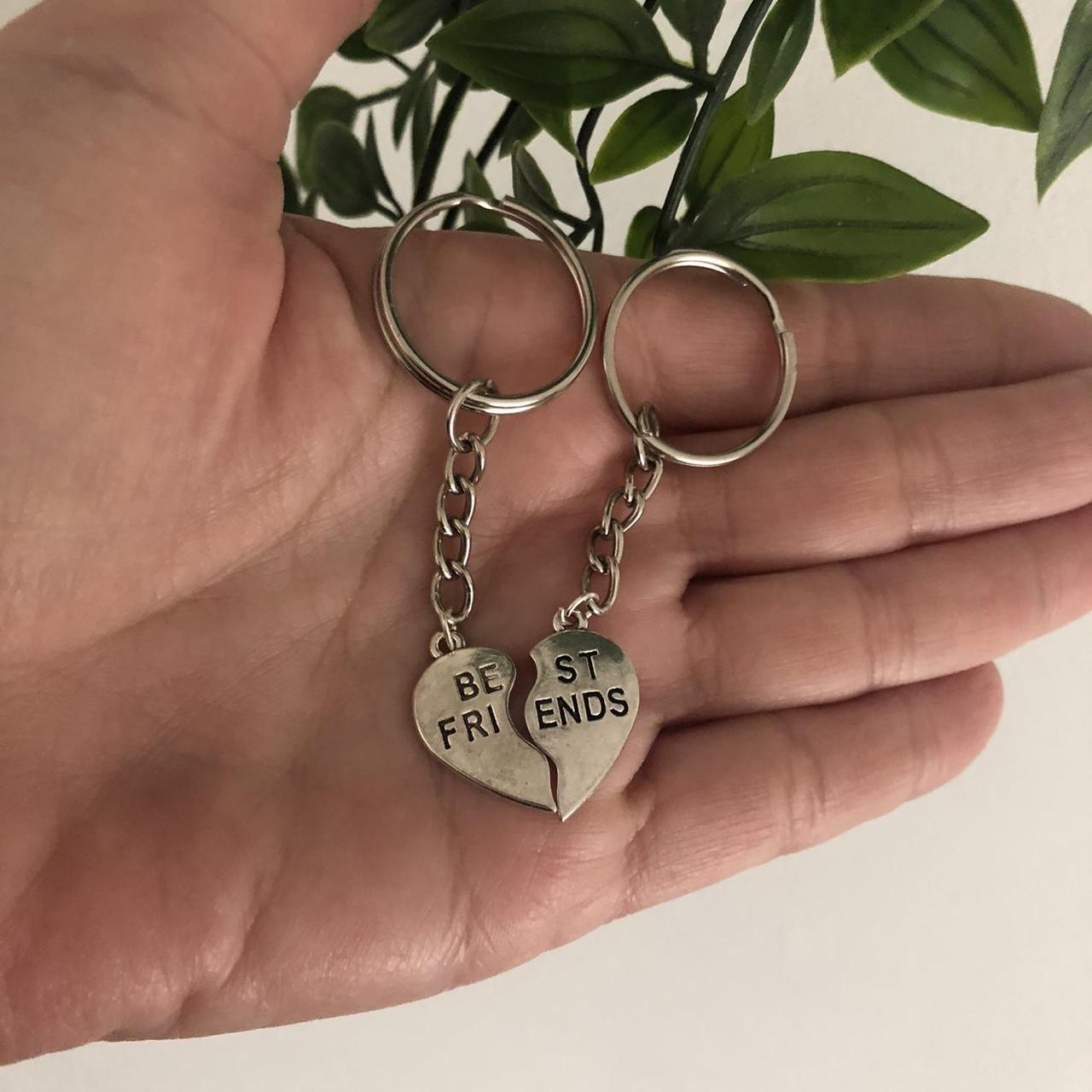 Handmade best friends key rings (2... - Depop