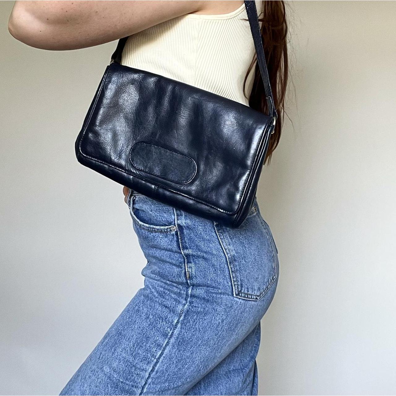 Women's Navy Bag | Depop
