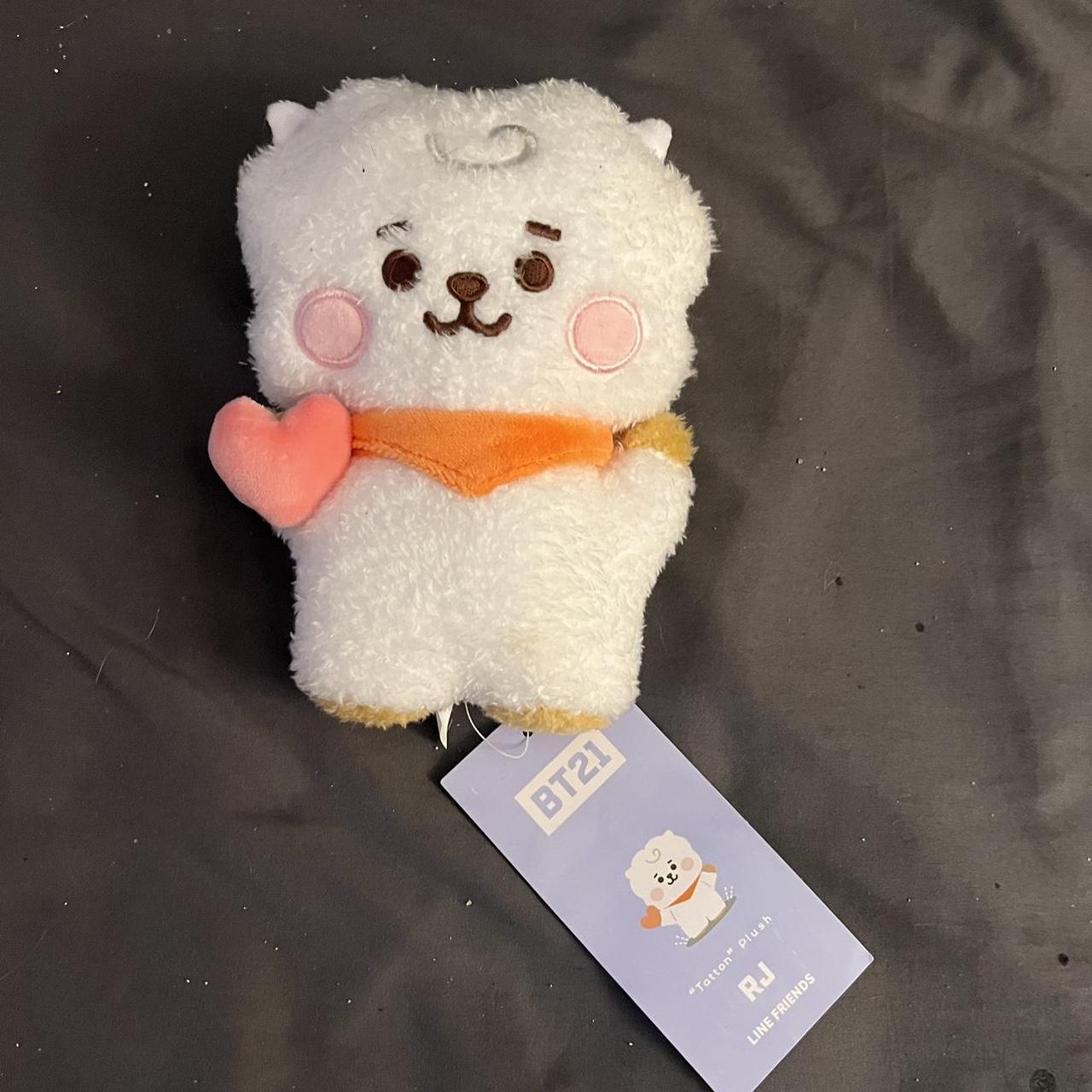 Official BT21 RJ Tatton Plush BTS Jin plushie 6.5”... - Depop