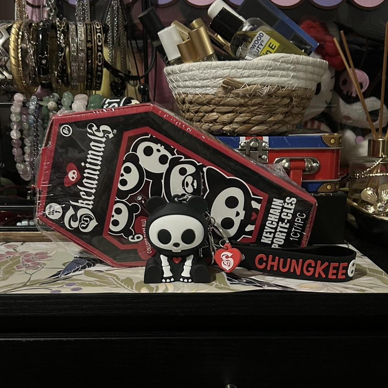skelanimals surprise box chungkee keychain brand new... | Depop
