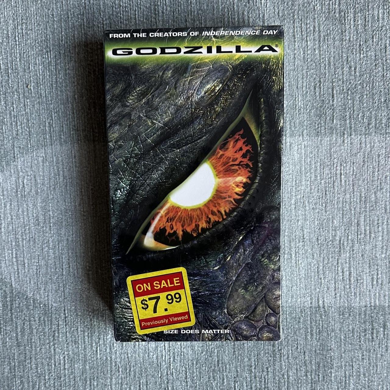 Vintage Godzilla VHS Textured cover. Brand new... - Depop