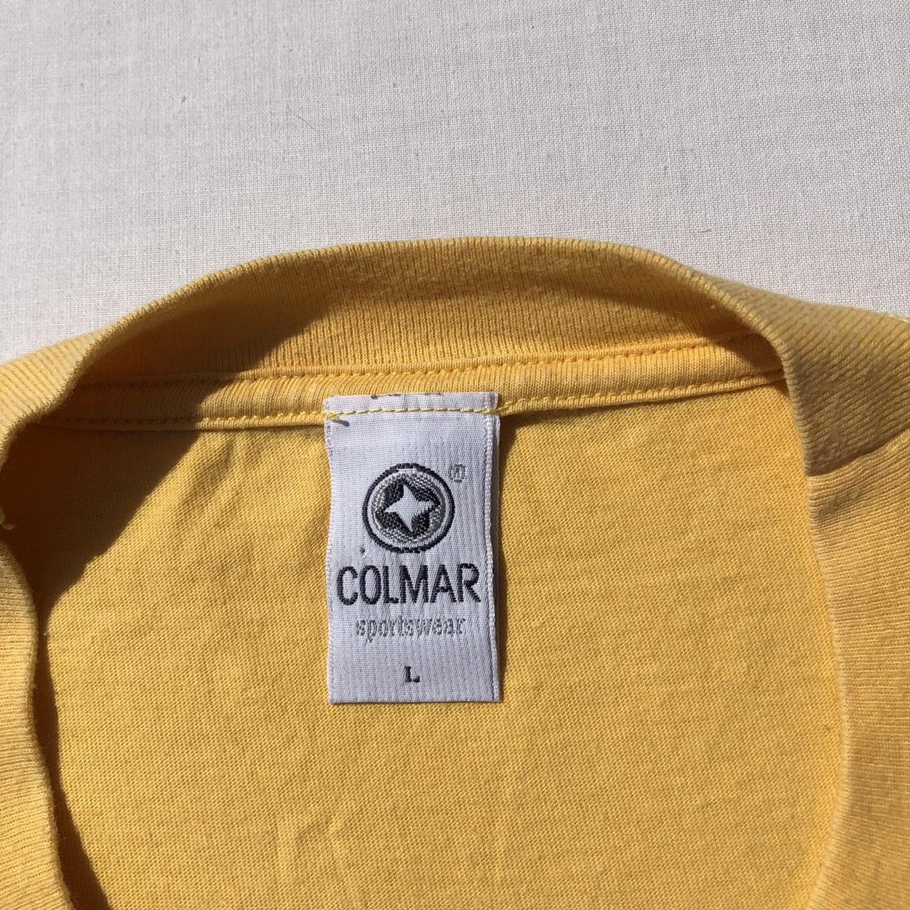 Vintage single stitch Colmar sailing graphic red... - Depop