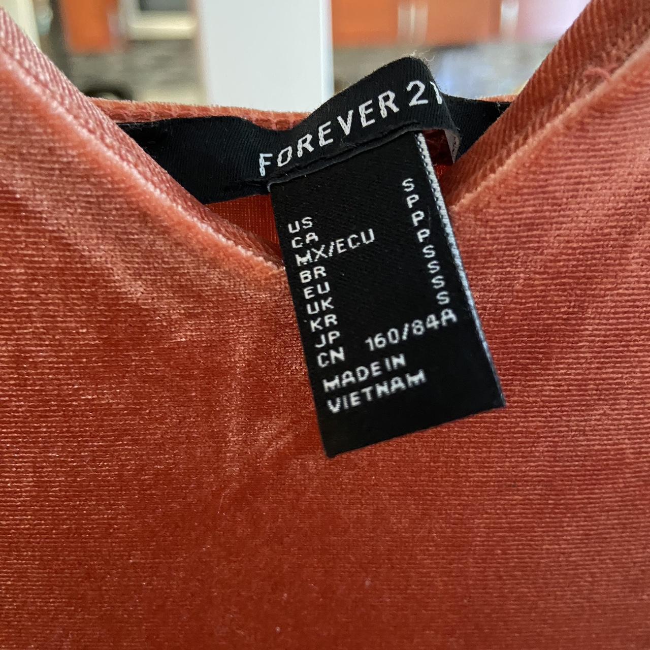 Rust Colored Velvet Midi dress with leg slit Worn Once - Depop