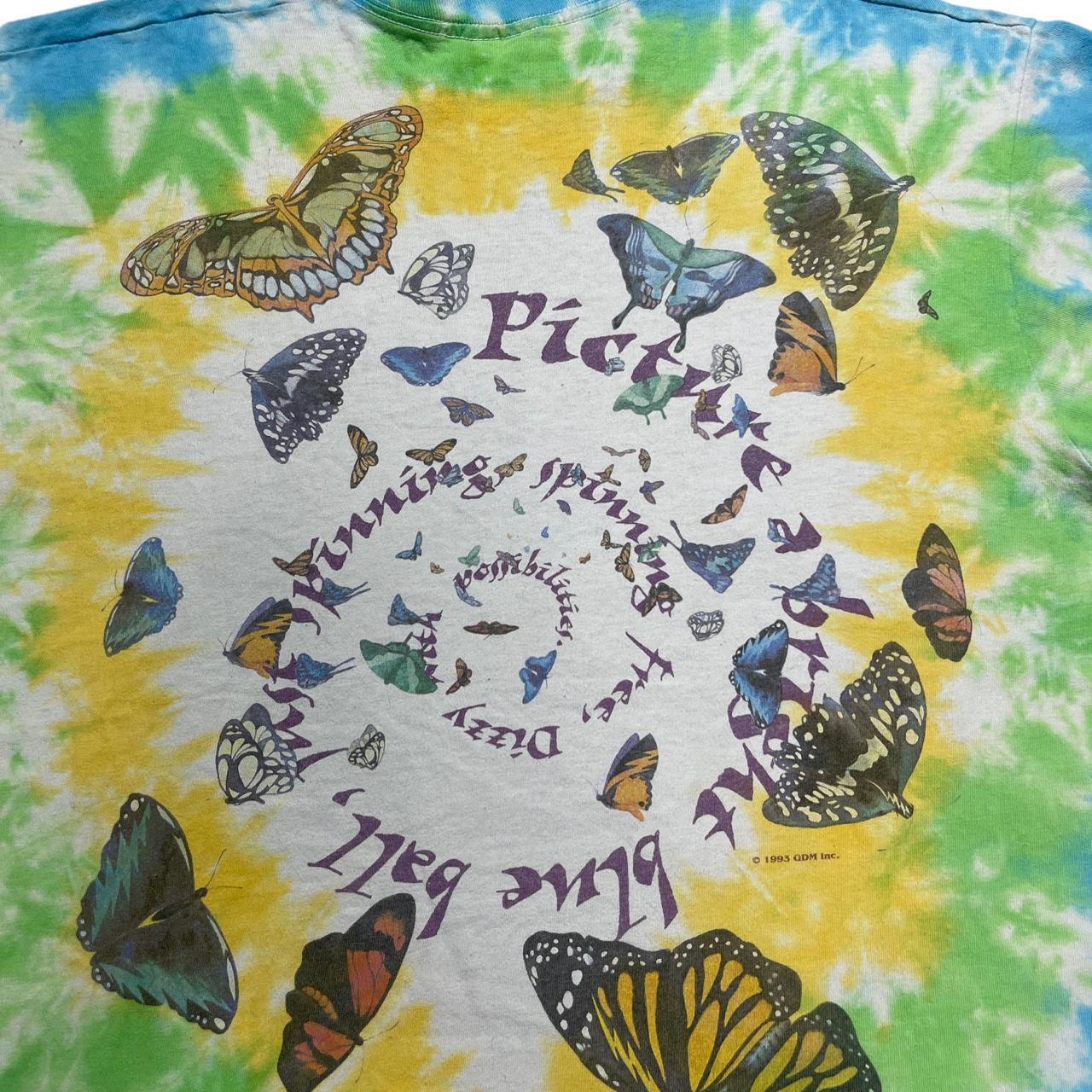 Vintage Grateful Dead Rainforest Dead T-Shirt Size... - Depop