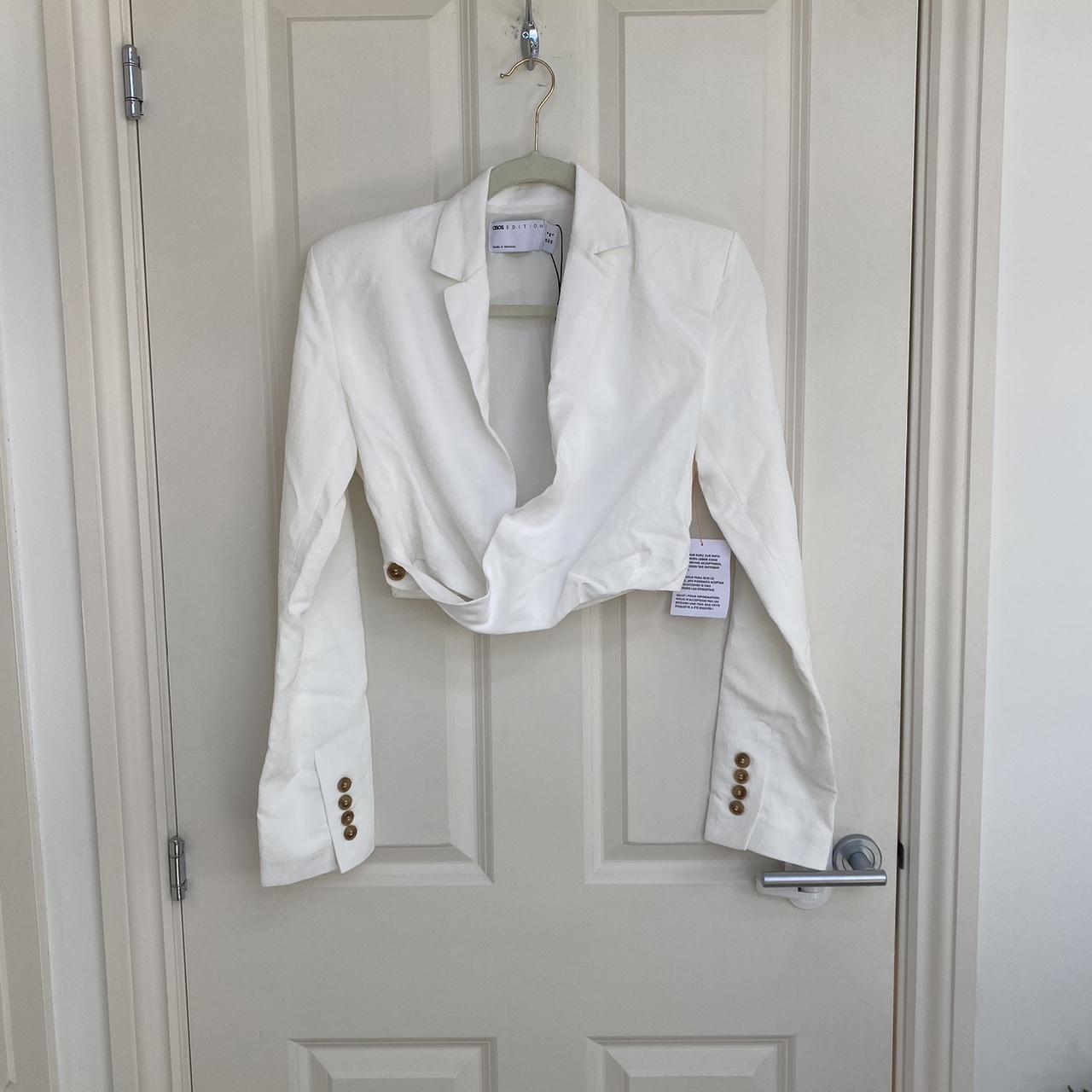 BRAND NEW WITH LABELS ASOS Editions cropped wrap... - Depop