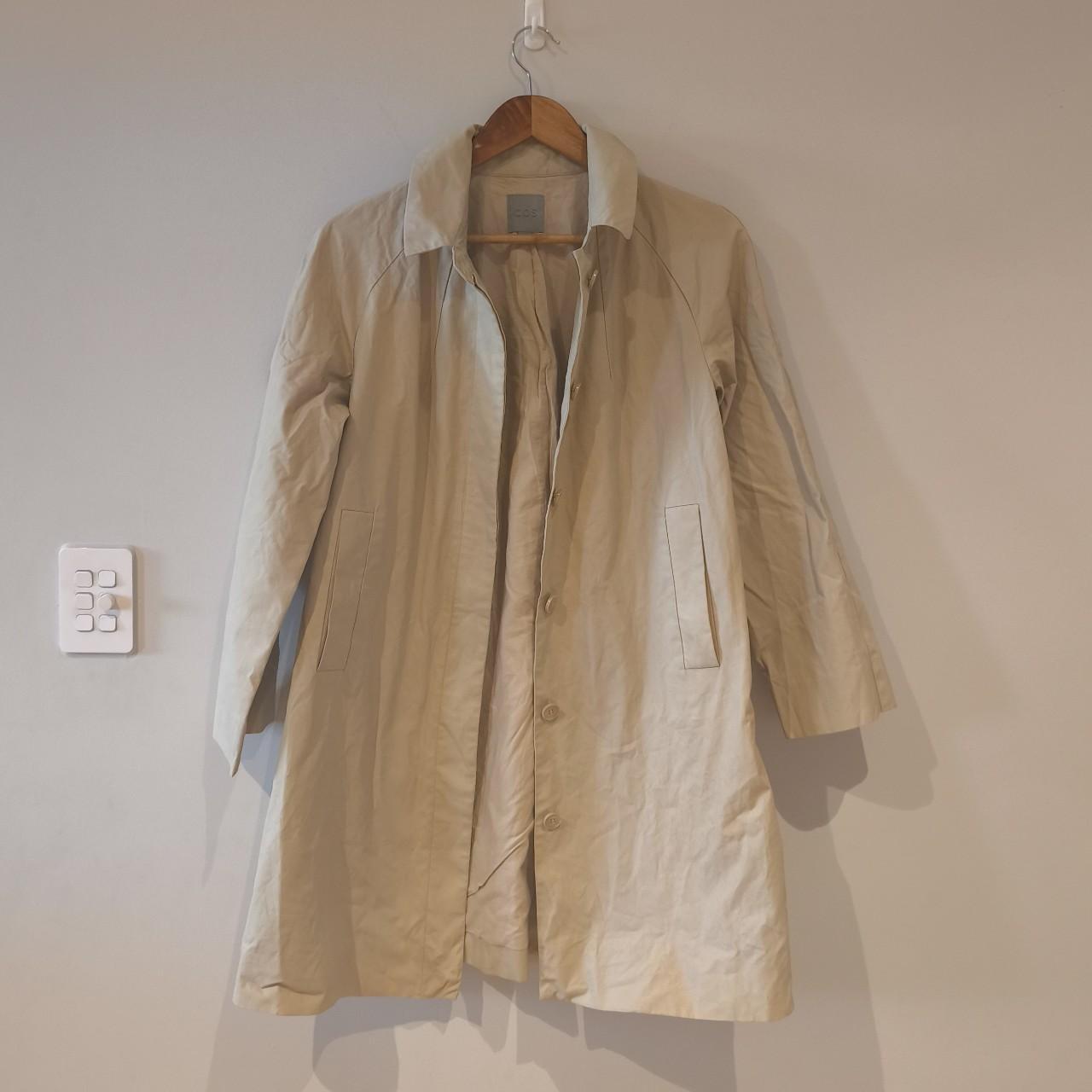 Cos cream trench coat with inner lining a quality... | Depop