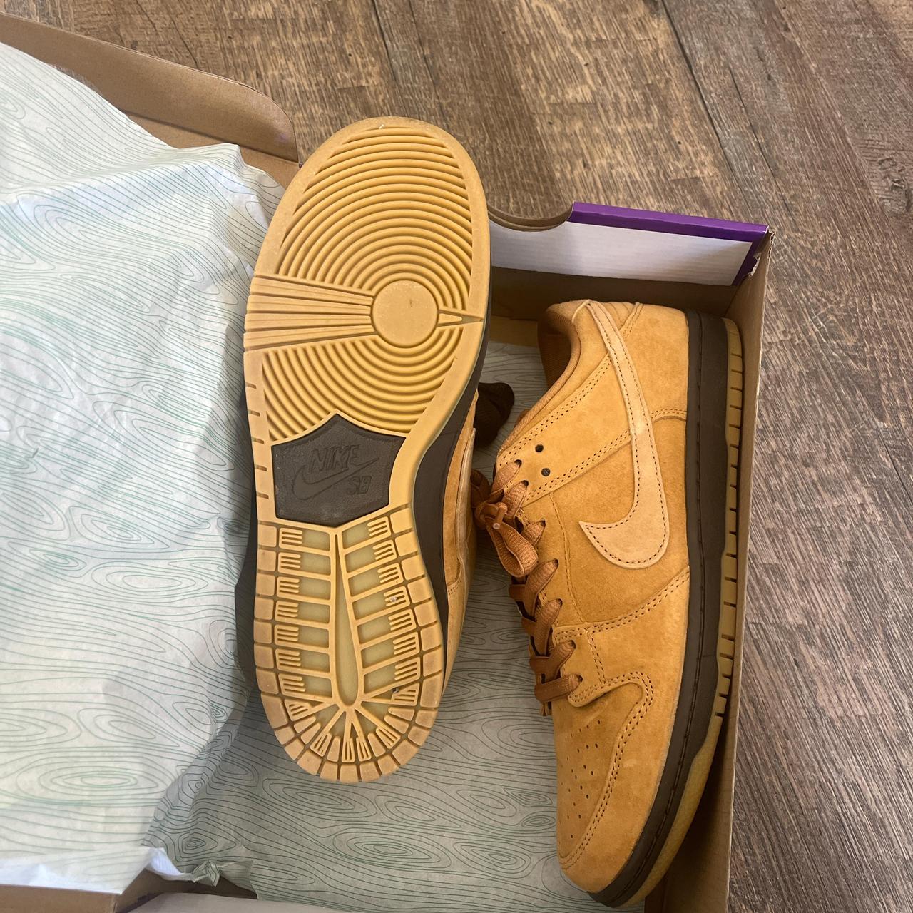 Nike SB Dunk Low Pro Wheat Dunk Worn only a few... - Depop