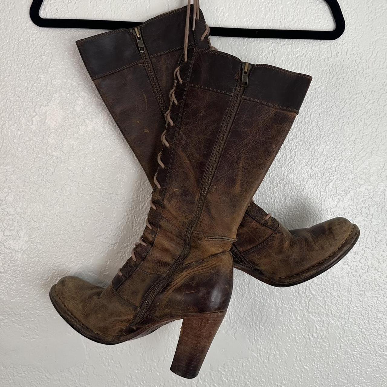 Vintage fry boots from ~2004 Beautiful vintage... - Depop
