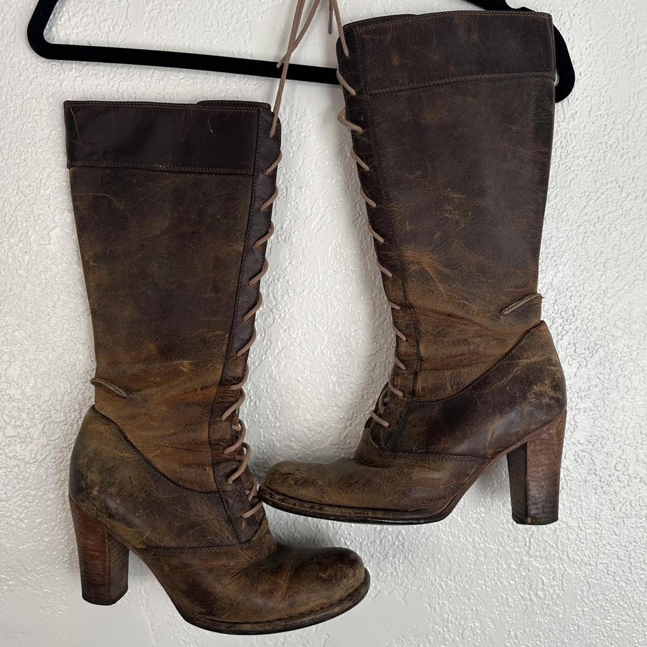 Vintage fry boots from ~2004 Beautiful vintage... - Depop