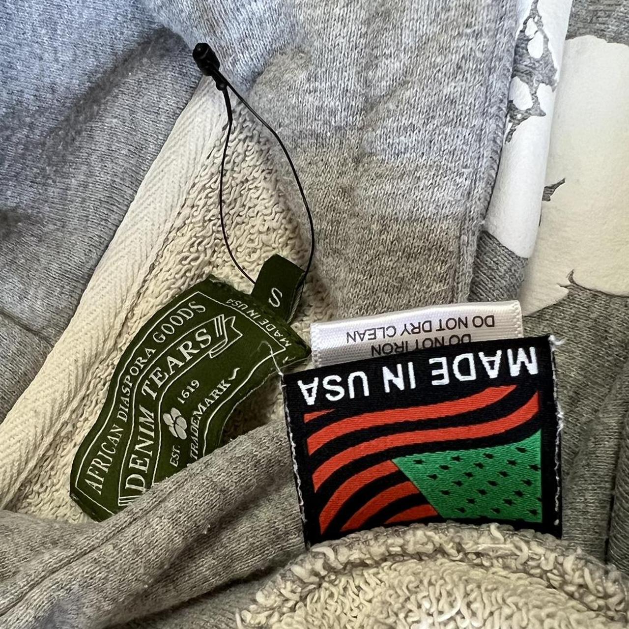 DENIM TEARS GREY TRACKSUIT -size... - Depop