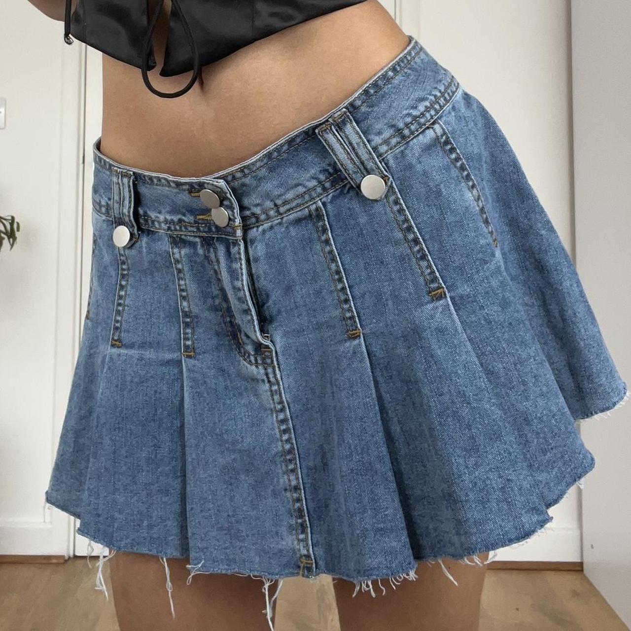 Milly Skirt Tiger Mist Worn Once Size S Original Depop
