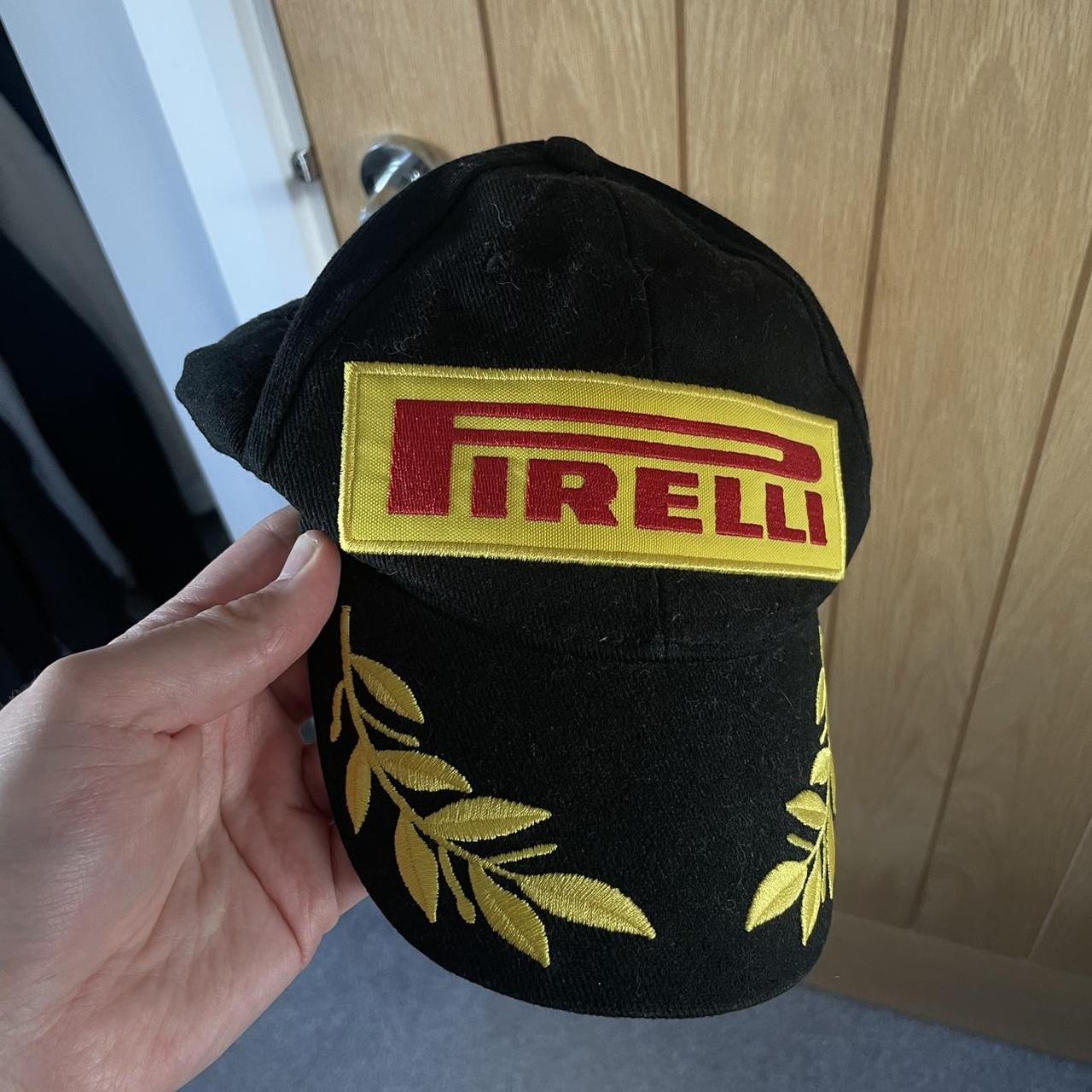 Vintage Pirelli F1 podium cap Good condition - Depop