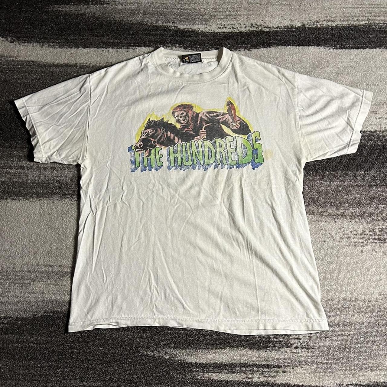 The Hundreds Tee🪽 Stains on back of shirt and small... - Depop