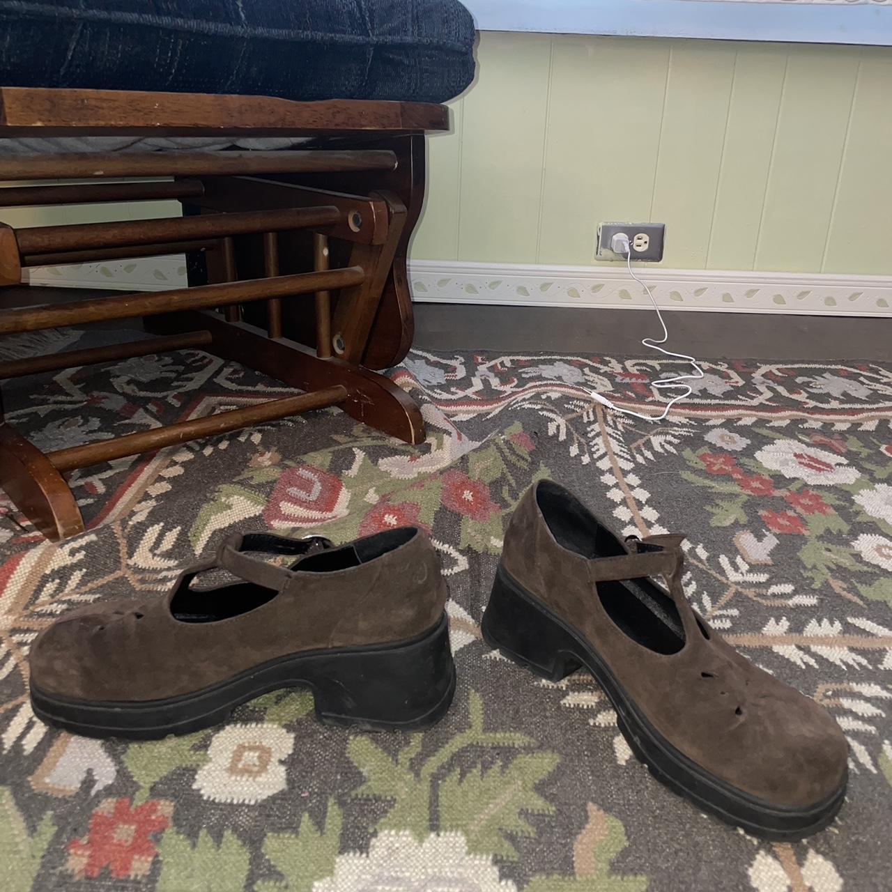 Unif ‘comma’ shoes, worn rarely..some scuffing as... - Depop