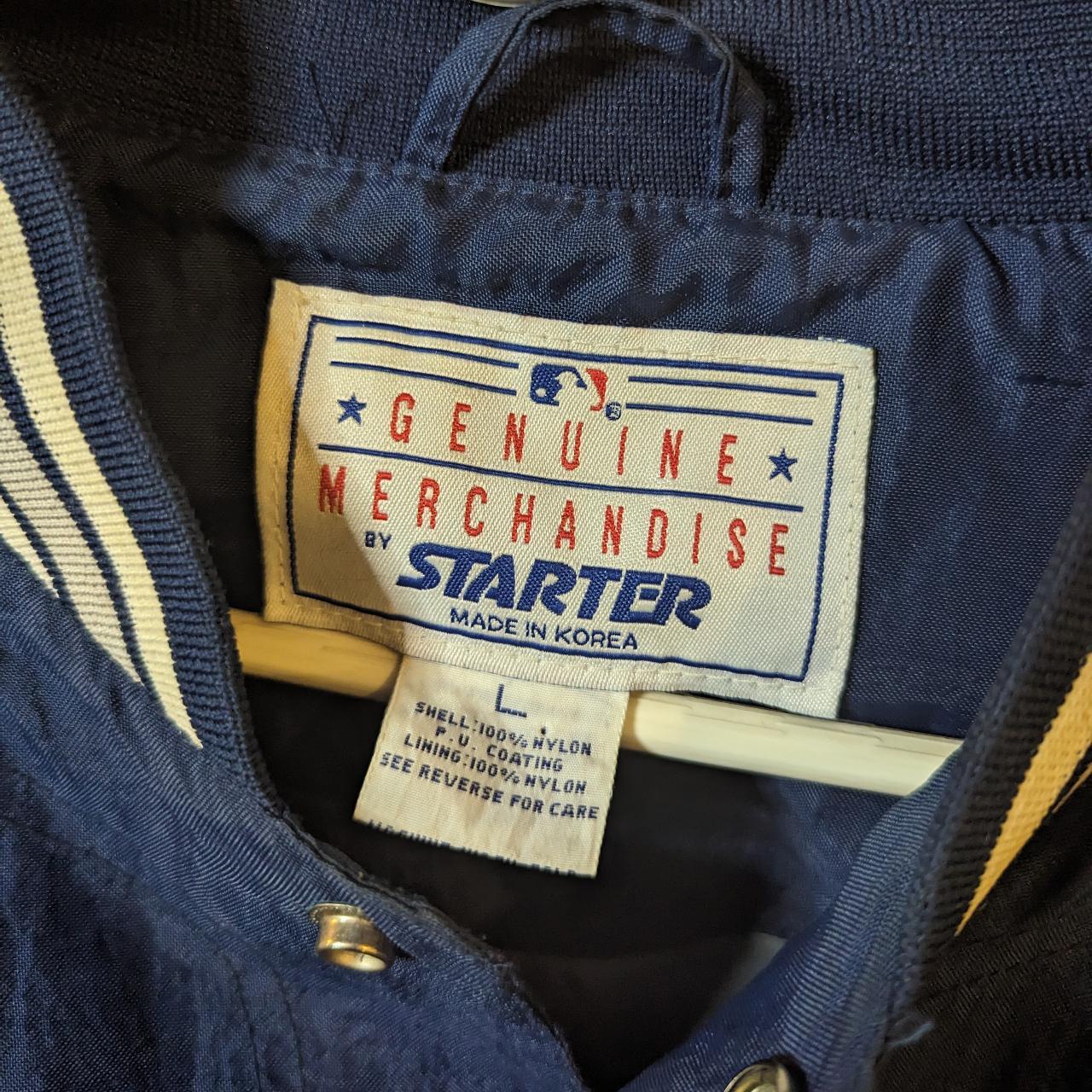 Vintage Starter MLB New York Yankees Pullover... - Depop