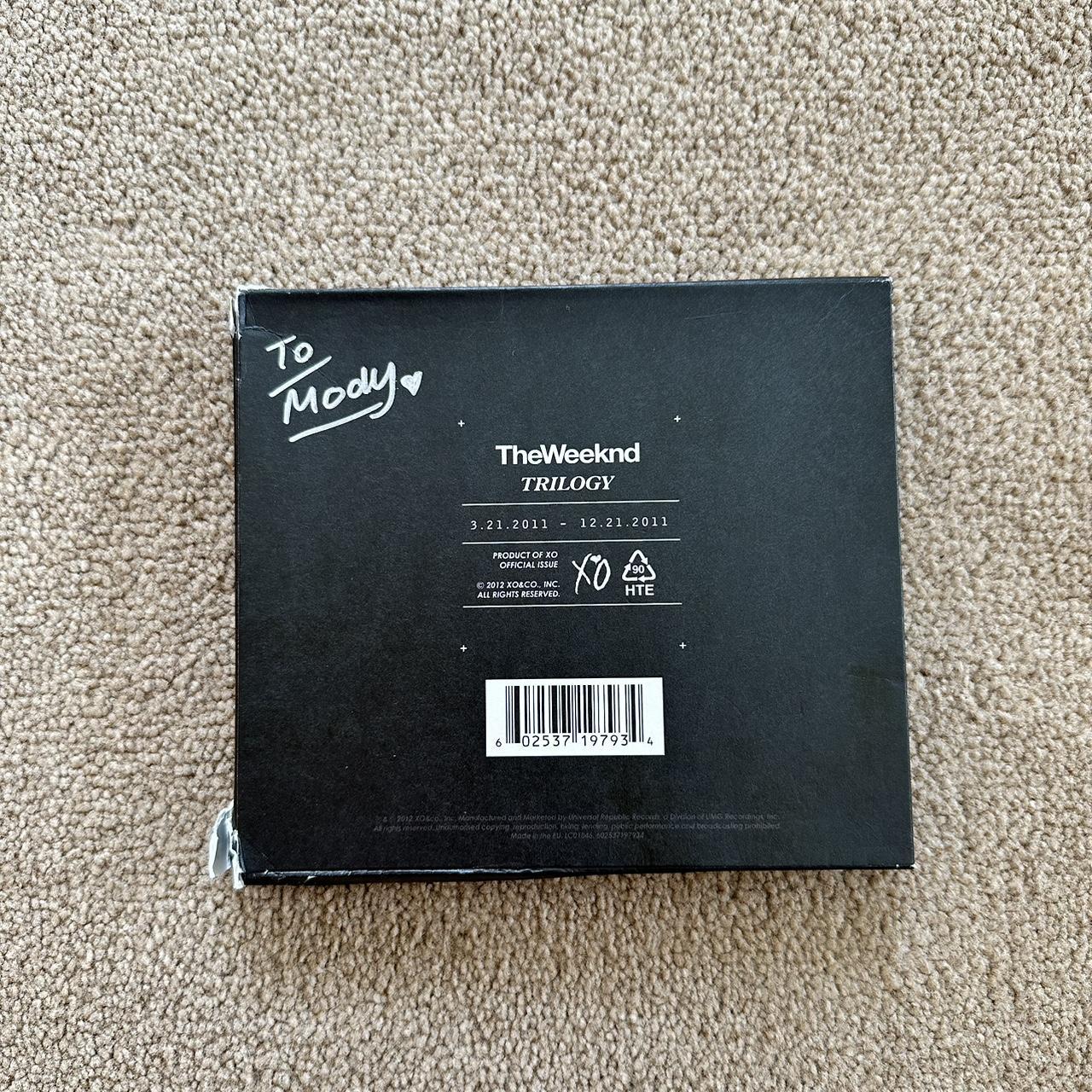 The Weeknd Trilogy CD x3 CD Outer sleeve has some... - Depop