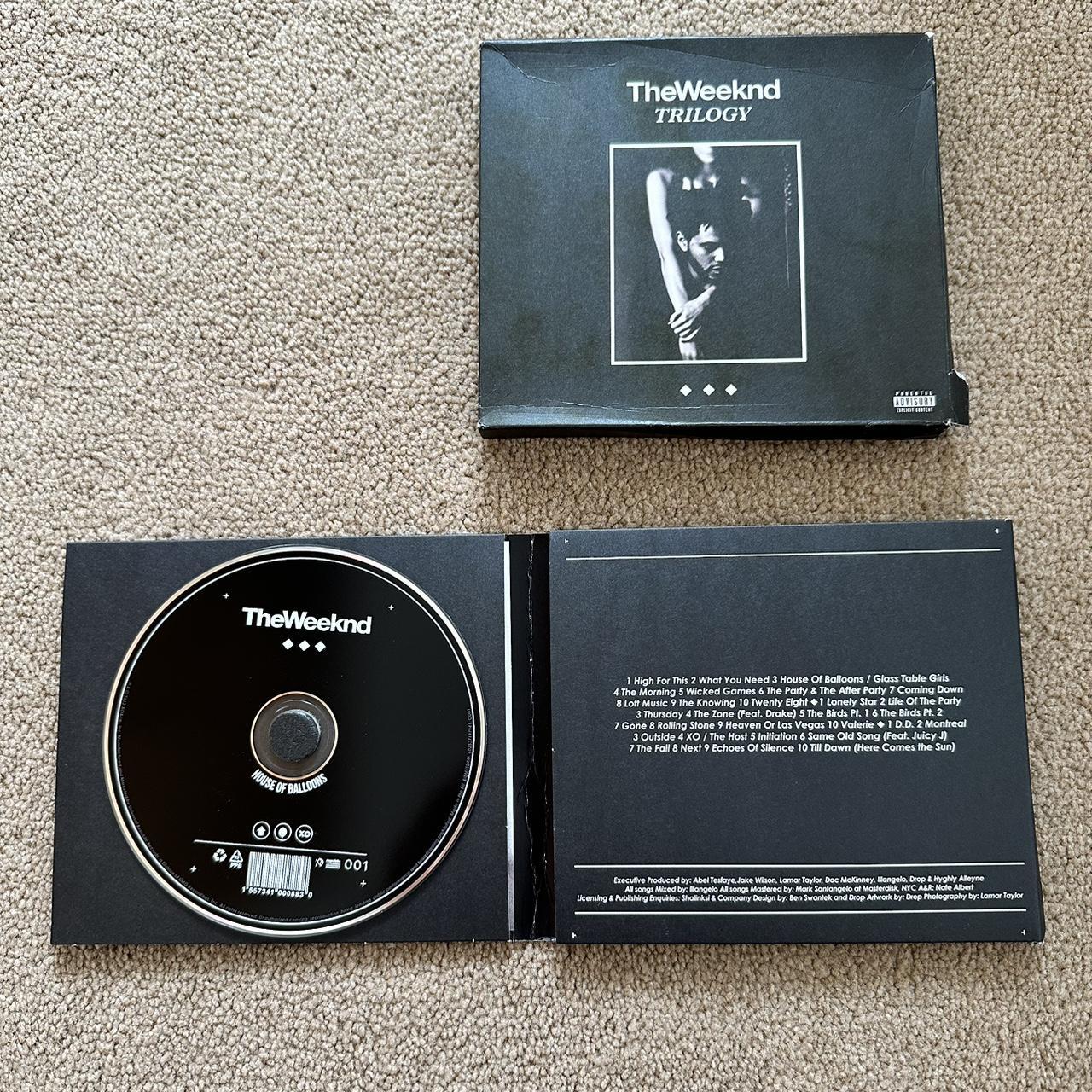 The Weeknd Trilogy CD x3 CD Outer sleeve has some... - Depop