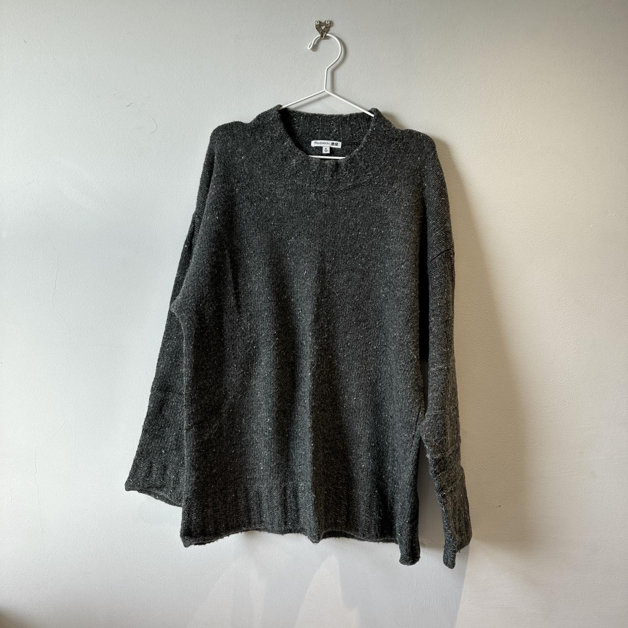 Uniqlo & J.W.Anderson grey wool jumper. Lovely... - Depop