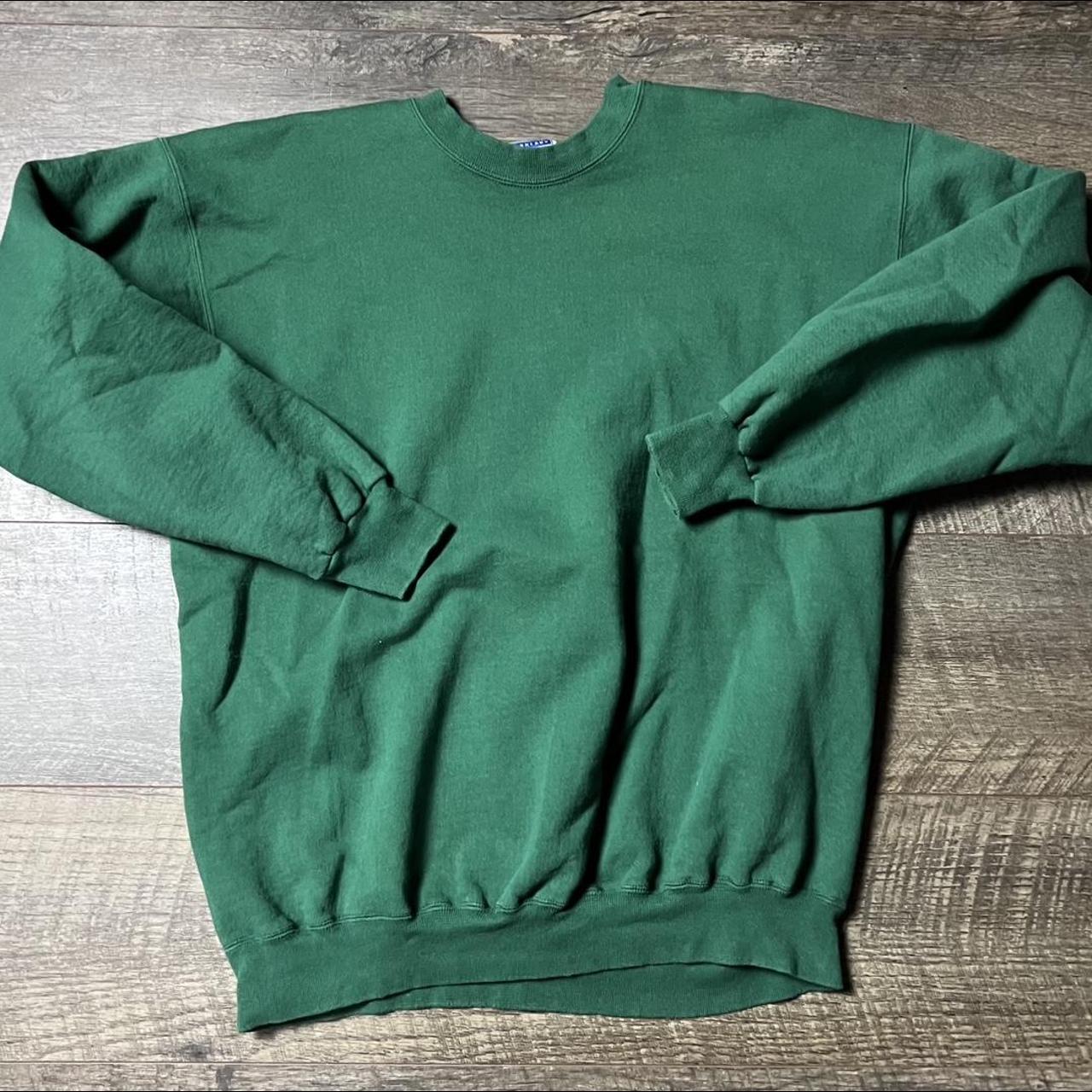 Vintage Hanes Heavyweight Superheavy Cotton Crewneck... - Depop