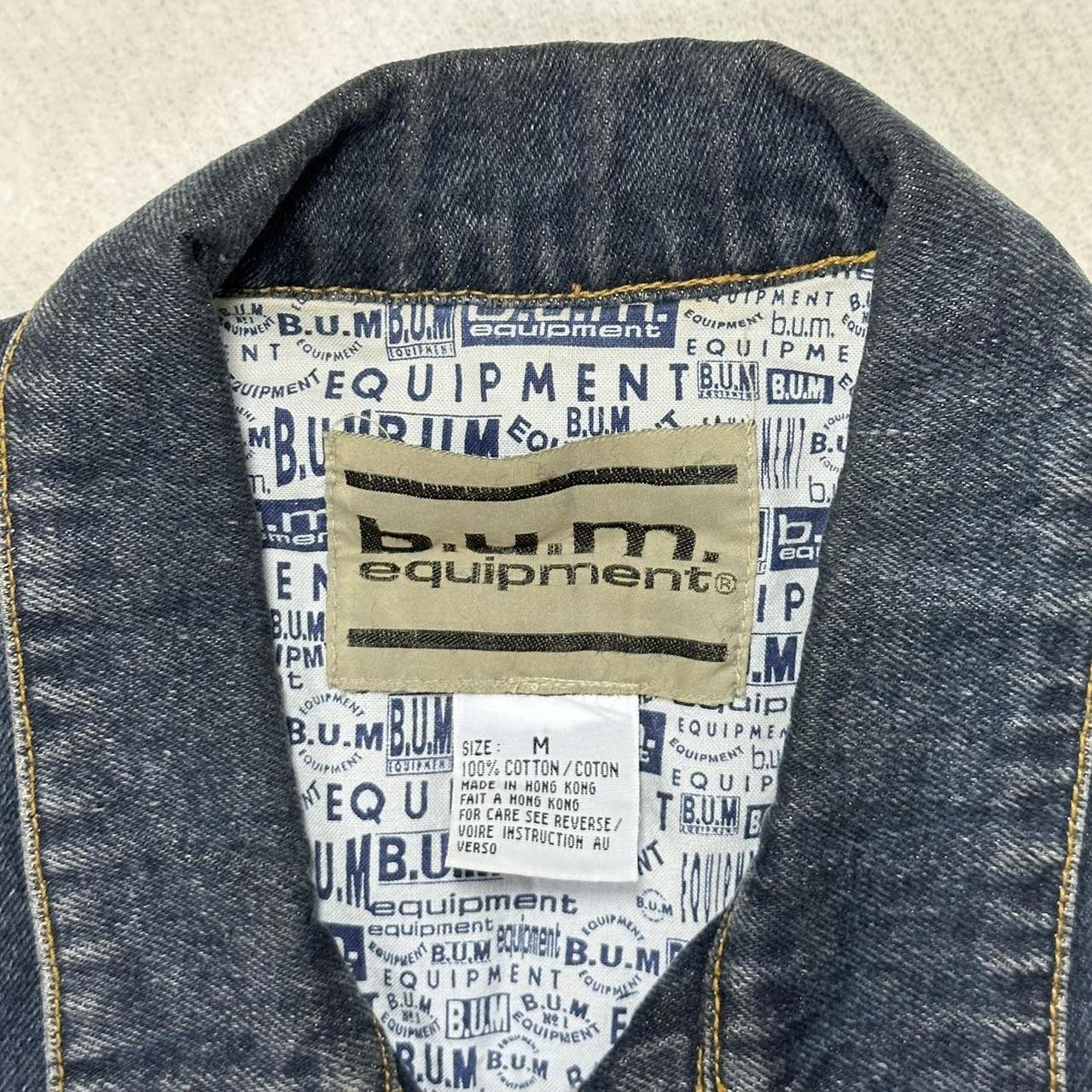 Vintage 90s Y2K B.U.M Equipment Denim Vest Jacket. | Depop Vintage 90s Y2K B.U.M Equipment Denim Vest Jacket. | Depop