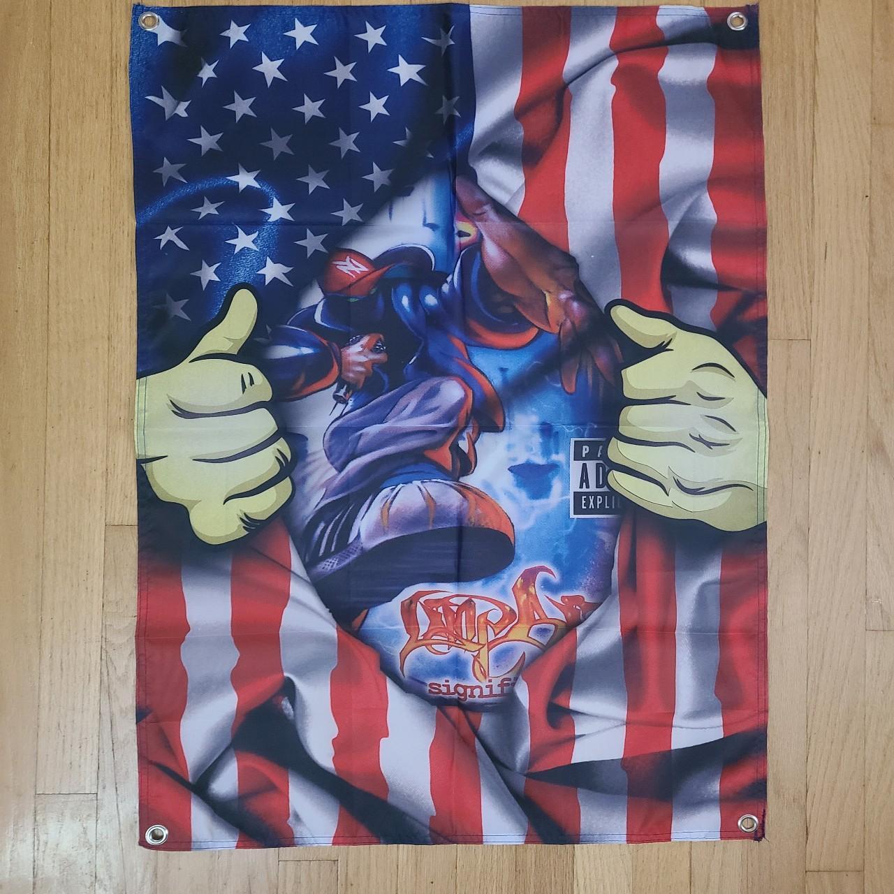 Limp Bizkit wall flag. 3' x 2'. - Depop