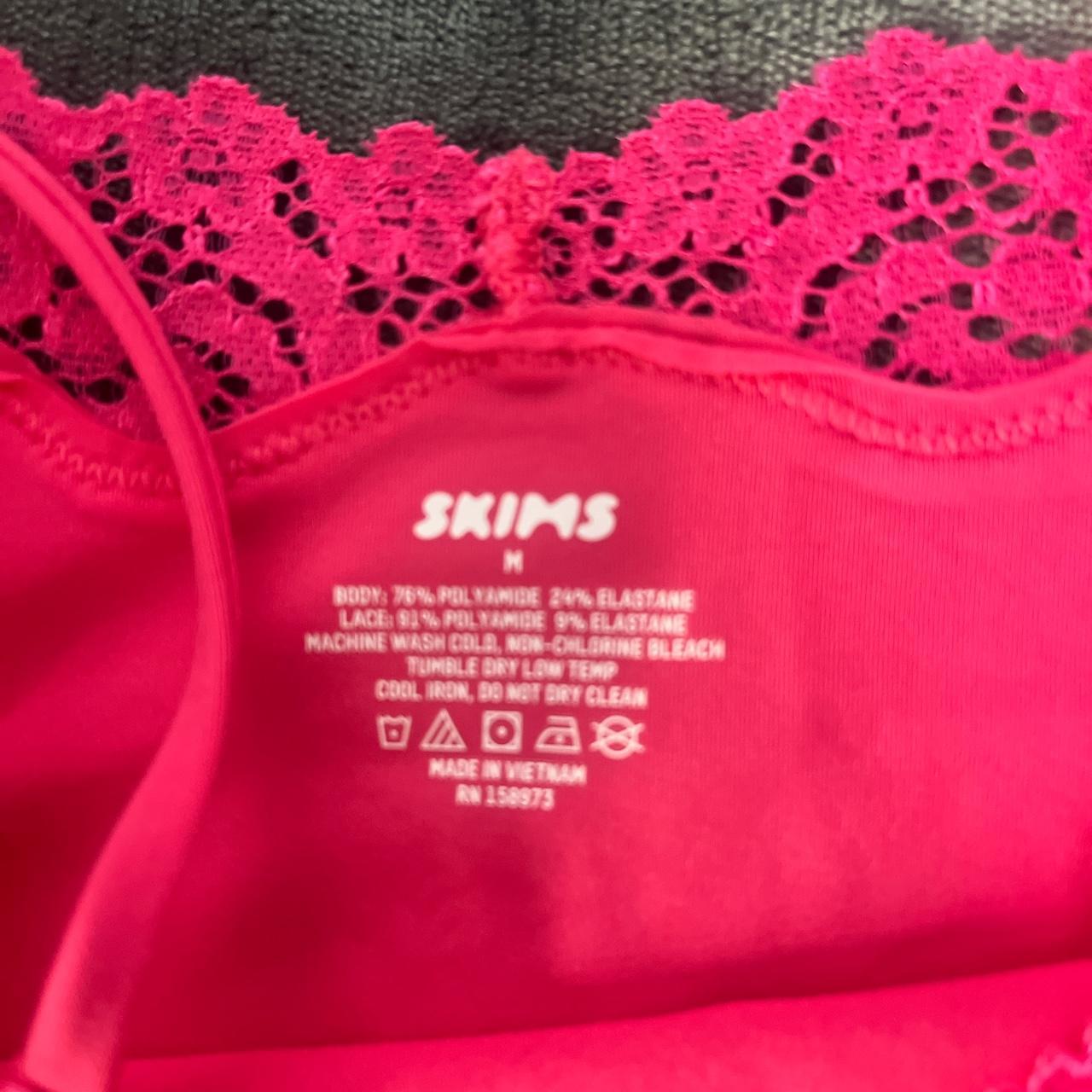 SKIMS limited edition pink tank top SIZE M No... - Depop