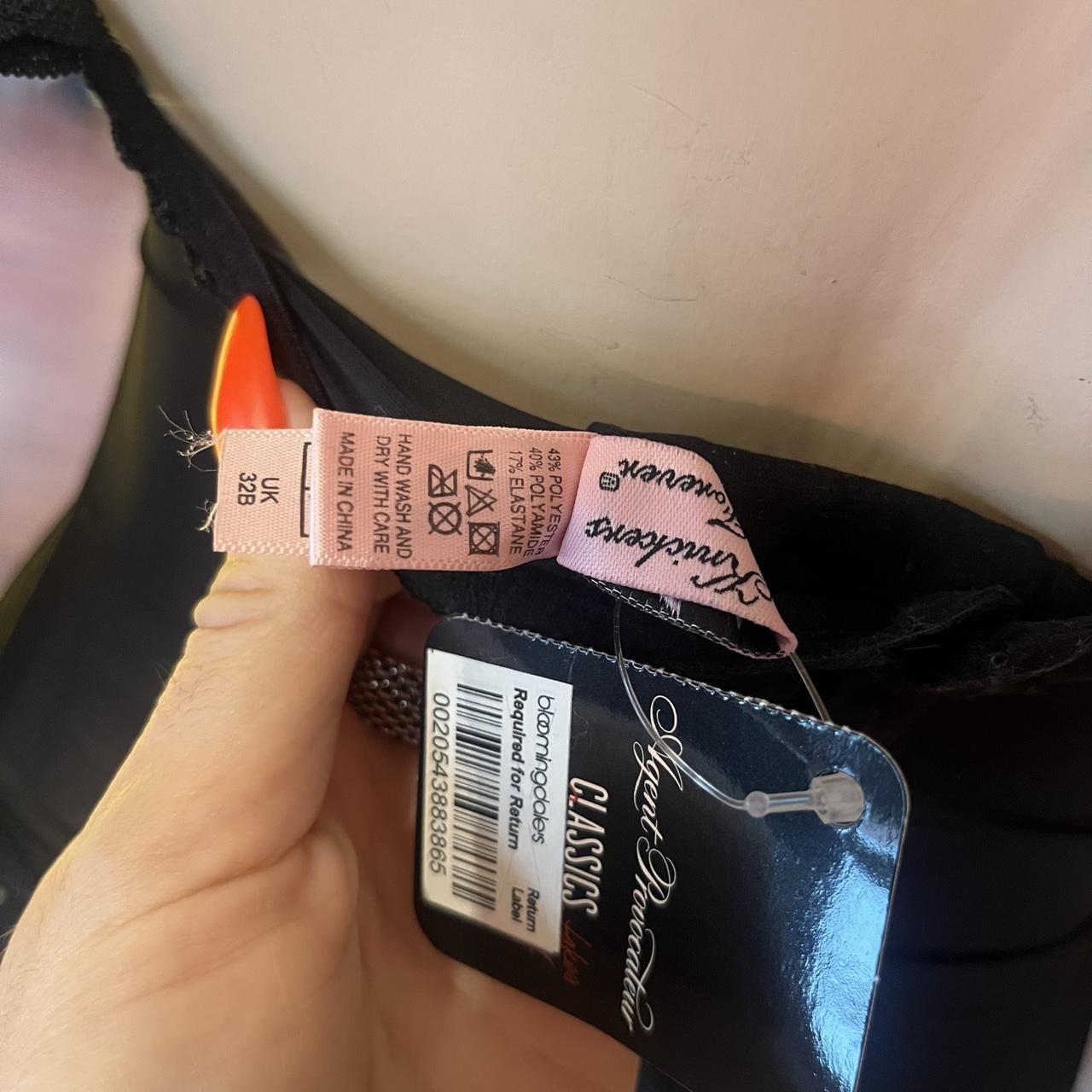 🖤 AGENT PROVOCATEUR BLACK LACE BASQUE BUSTIER... - Depop