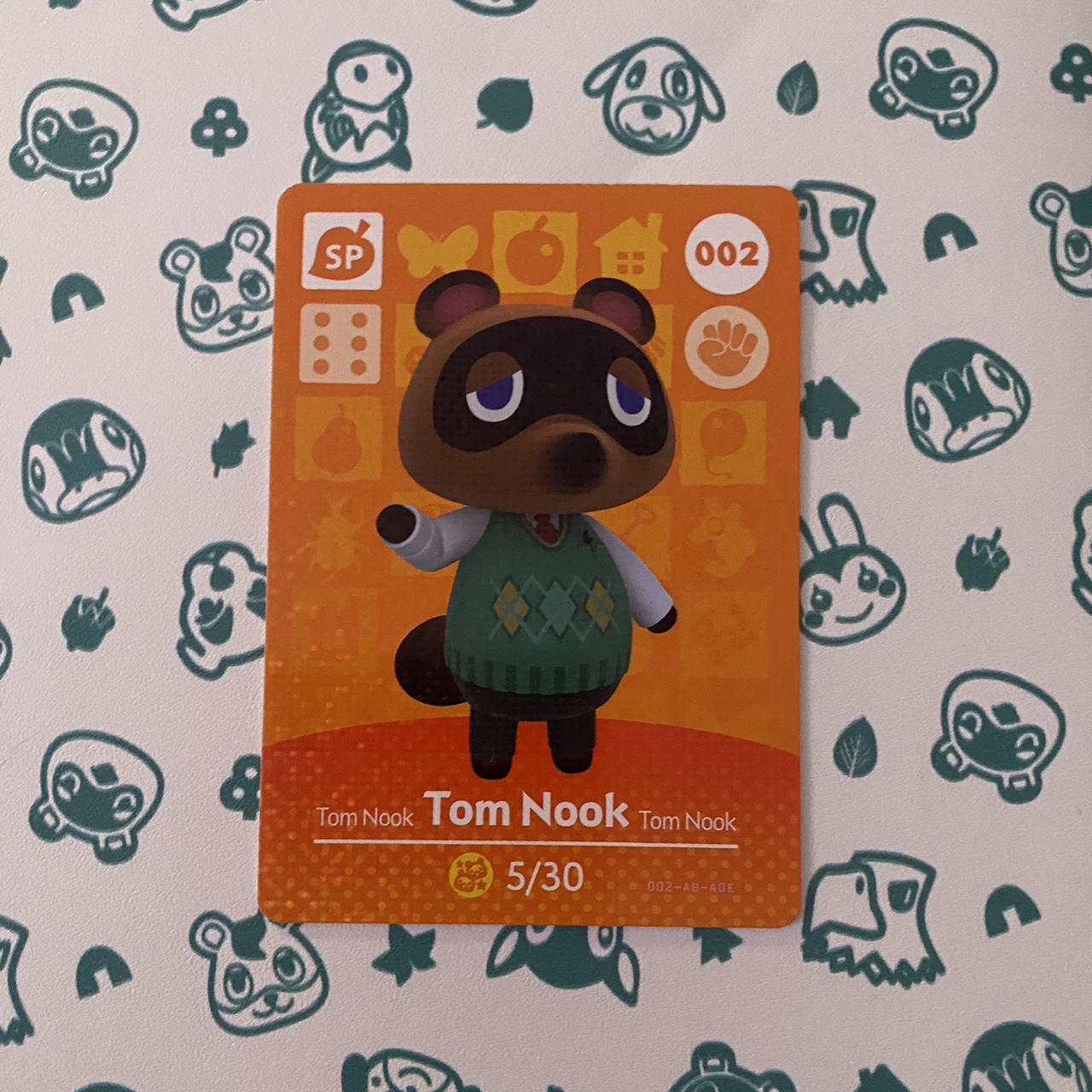 Animal Crossing Amiibo Card: Tom Nook #ACNH #Nintendo - Depop